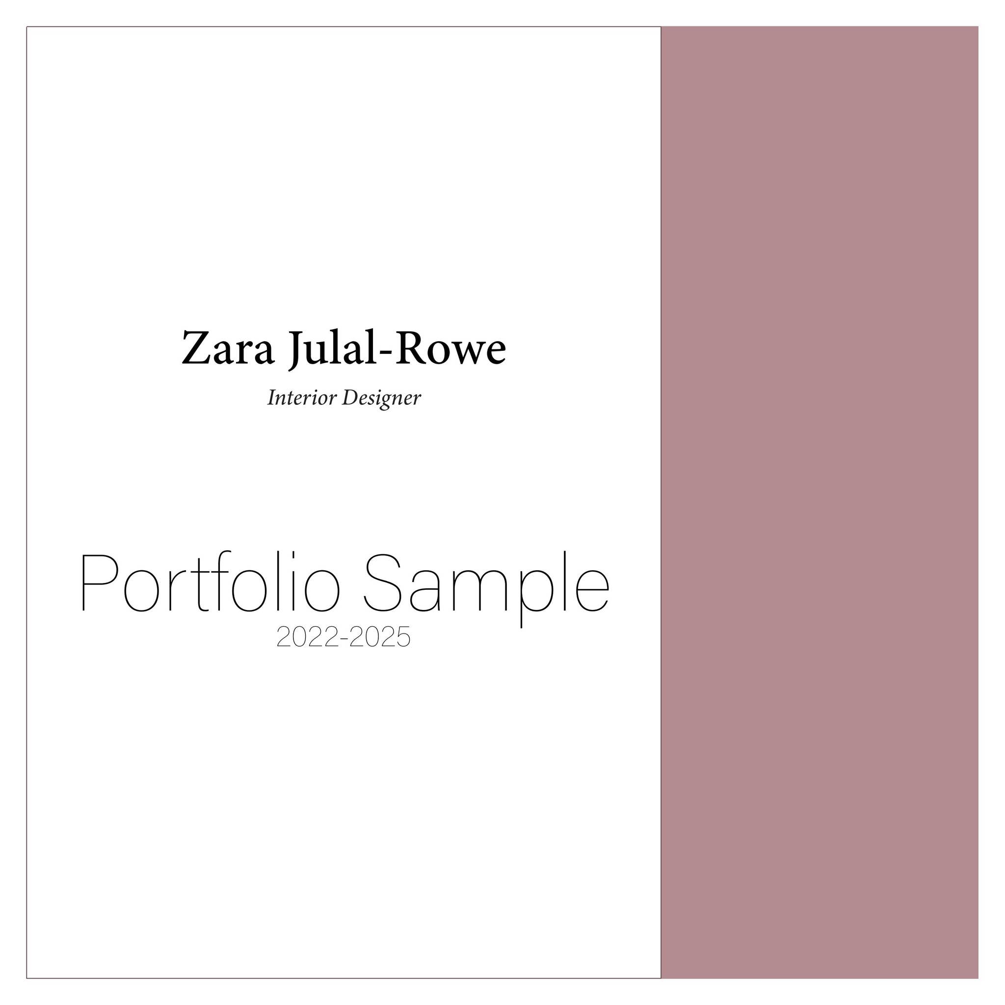 Zara Portfolio Sample by Zara Rowe - Issuu