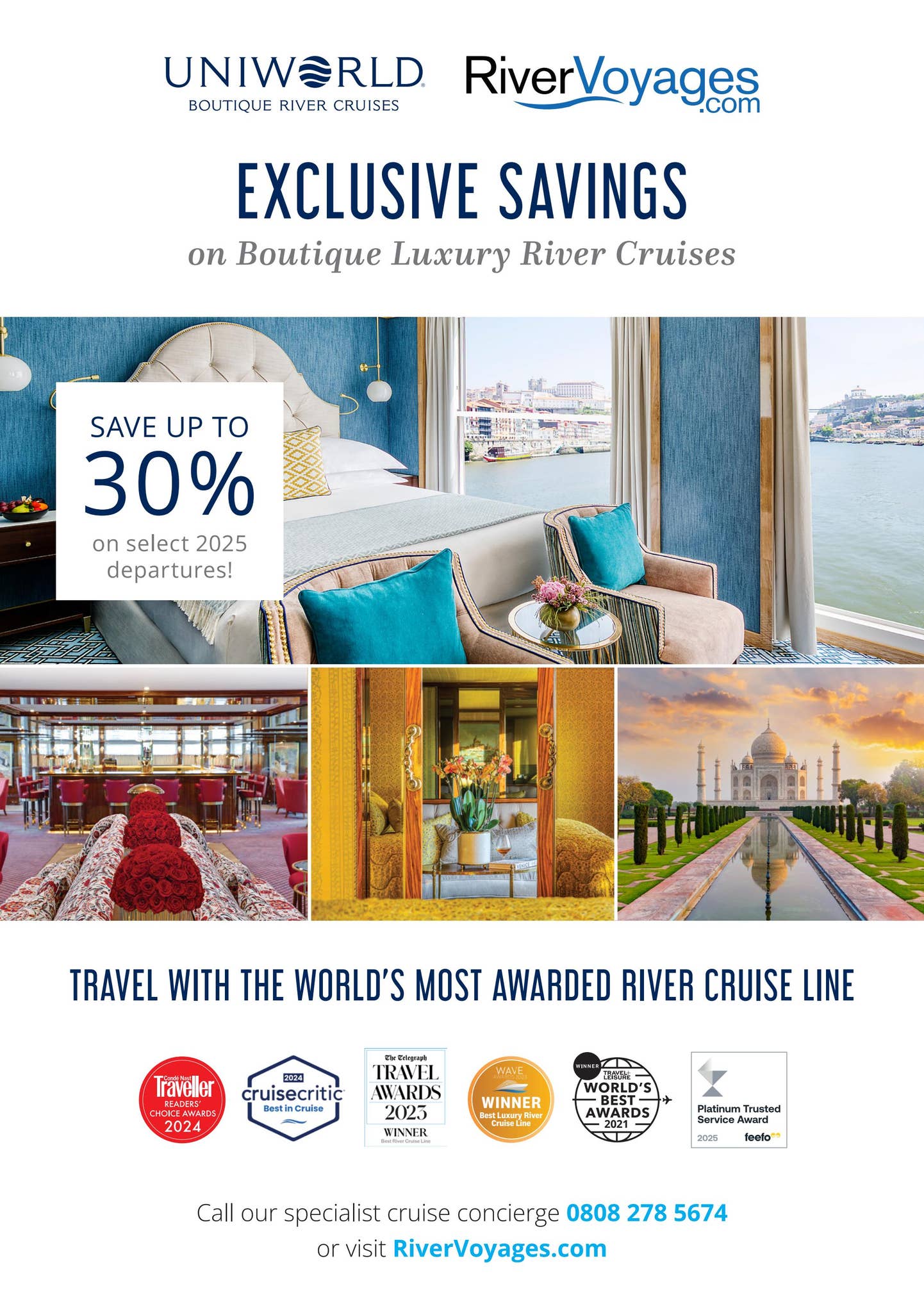 RiverVoyages - Uniworld February 2025 brochure by WTH (UK) Ltd - Issuu