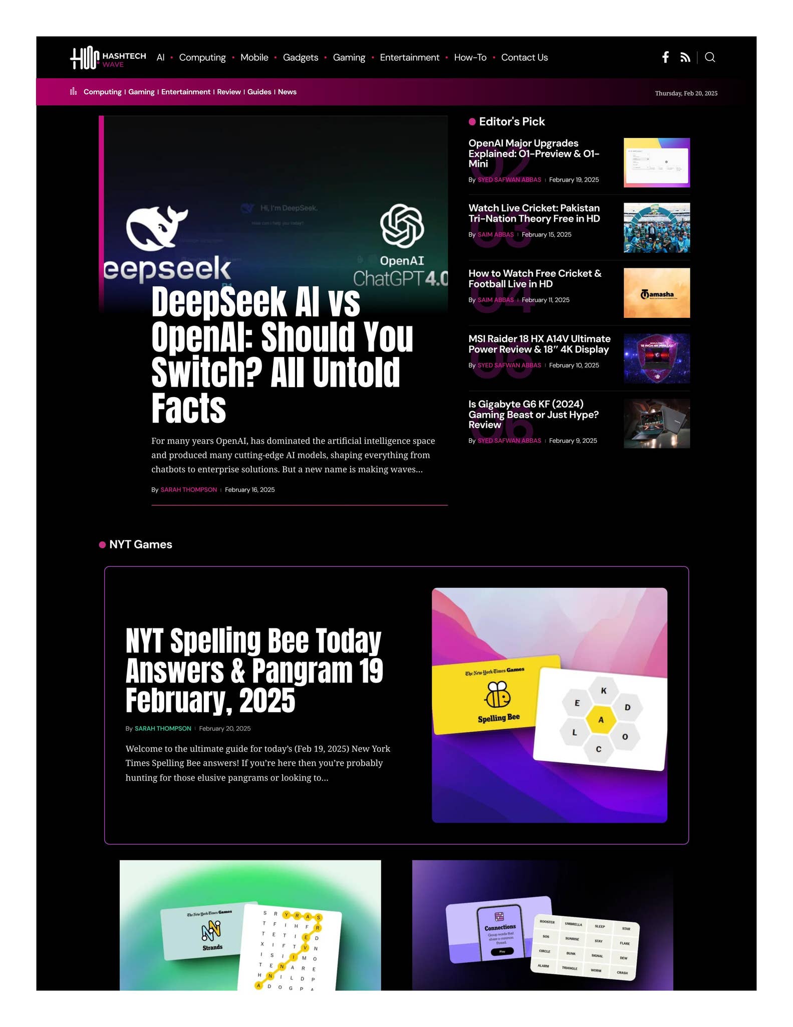 NYT Strands, Spangram Today & More – Latest Tech & Puzzle Insights ...