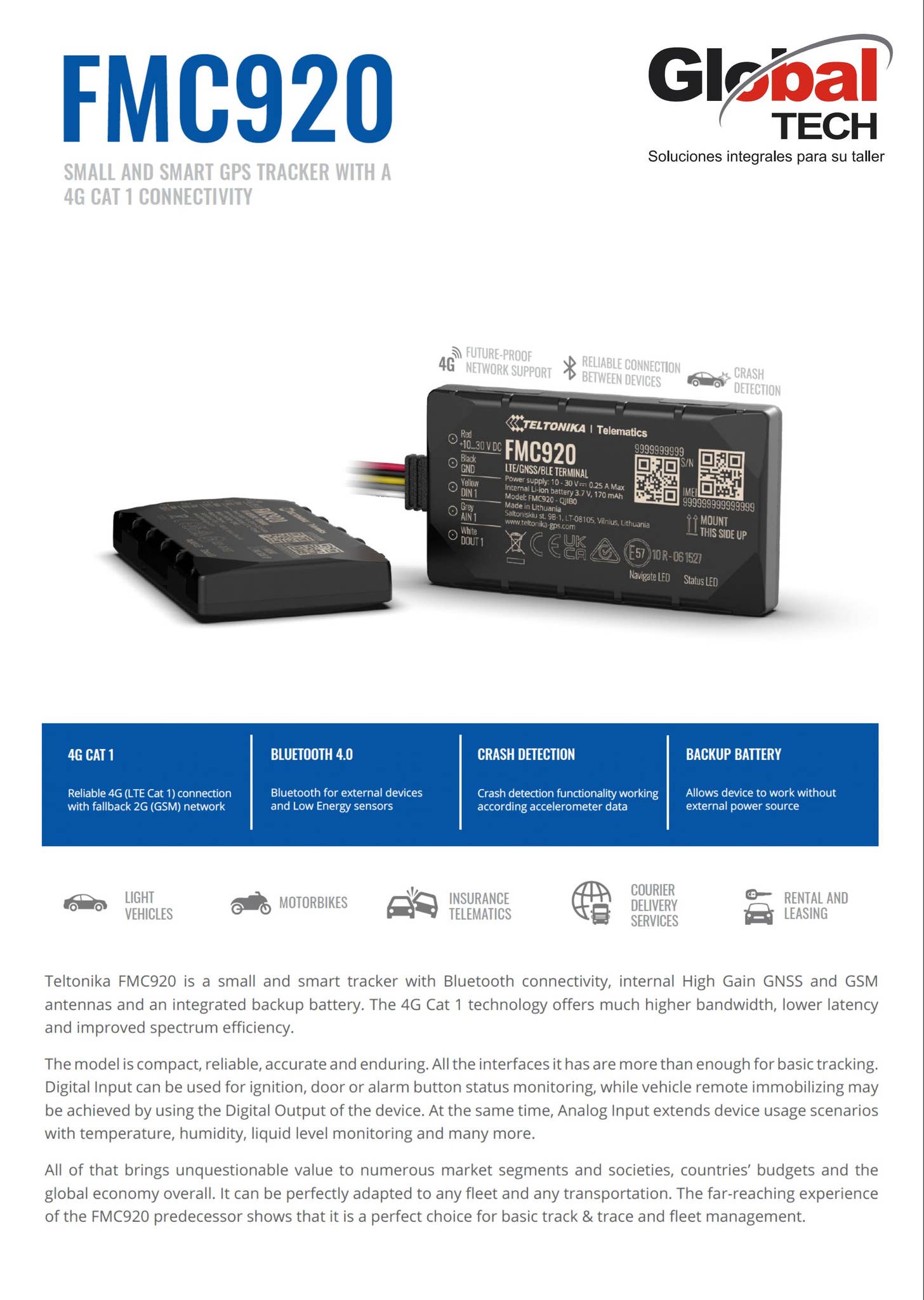 Ficha técnica Teltonika FMC920 by Mercadeo Grupo PB - Issuu