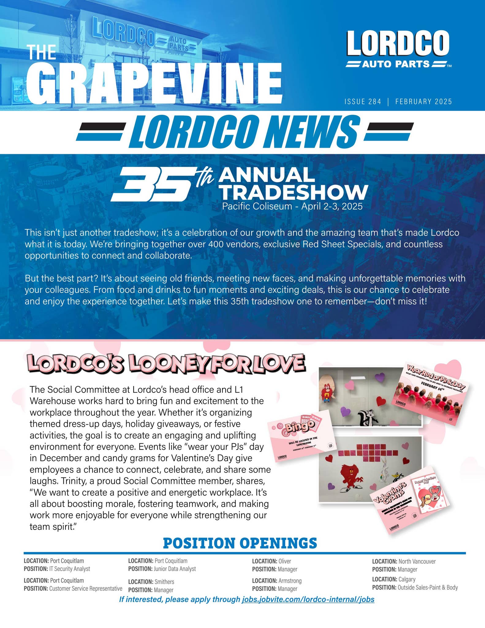 February Grapevine 2025 by lordcoautoparts - Issuu