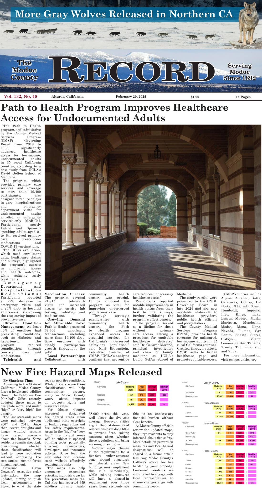 Modoc County Record - Feb 20, 2025 by Mirror Media Group/ Modoc Media ...