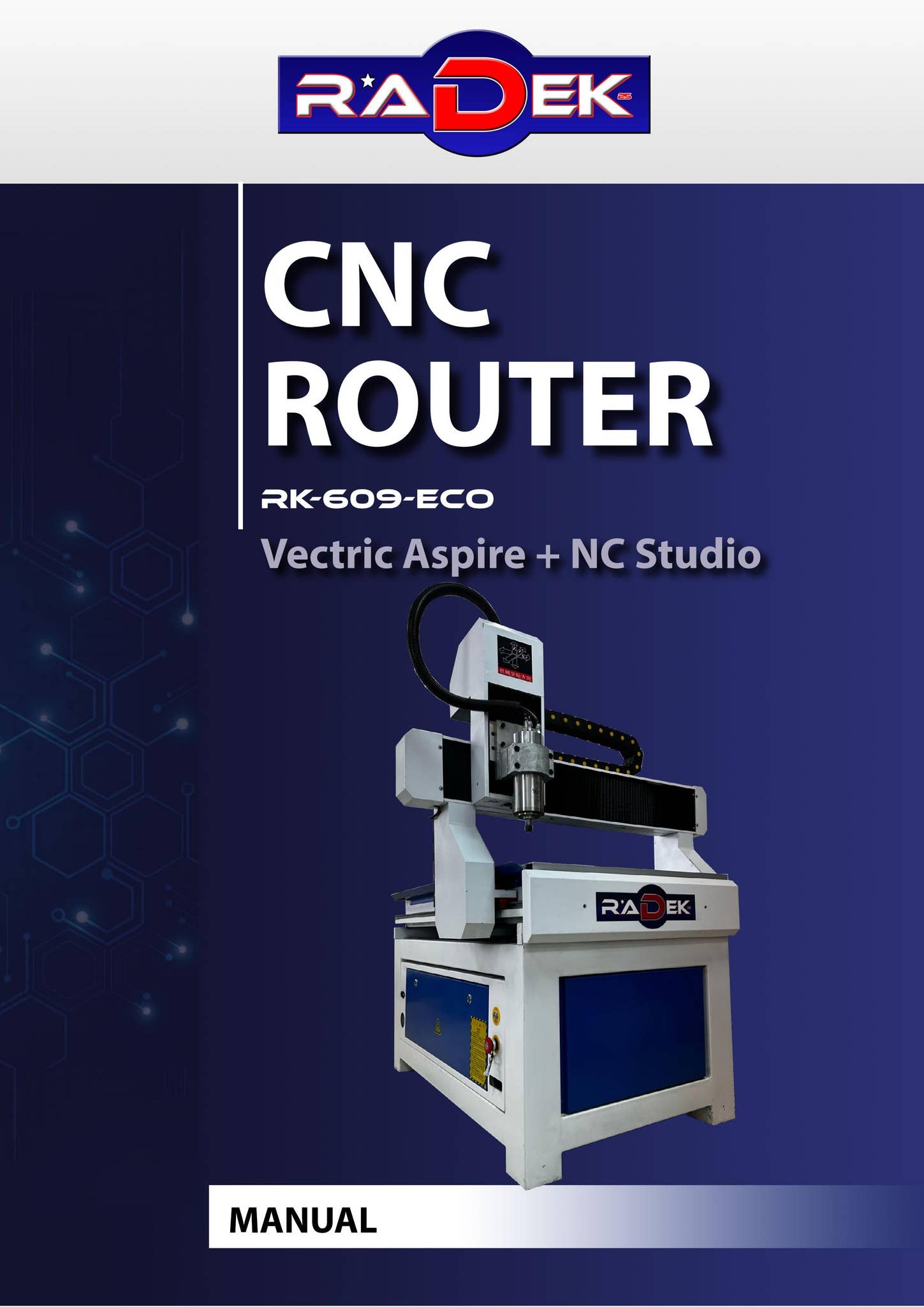 CNC ROUTER (RK-609-ECO) - MANUAL (eng) by RADEK - Woodworking ...