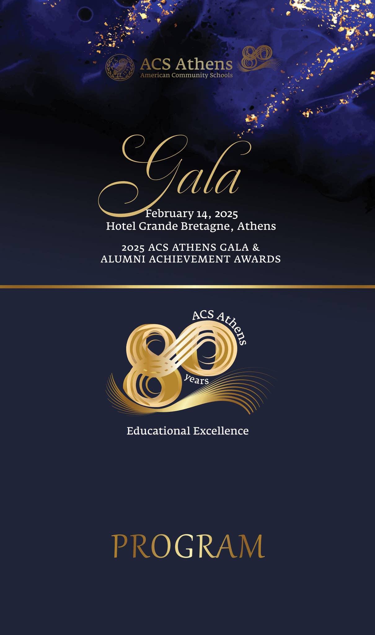2025 ACS Athens Gala & Alumni Achievement Awards Program 2025 by ACS ...