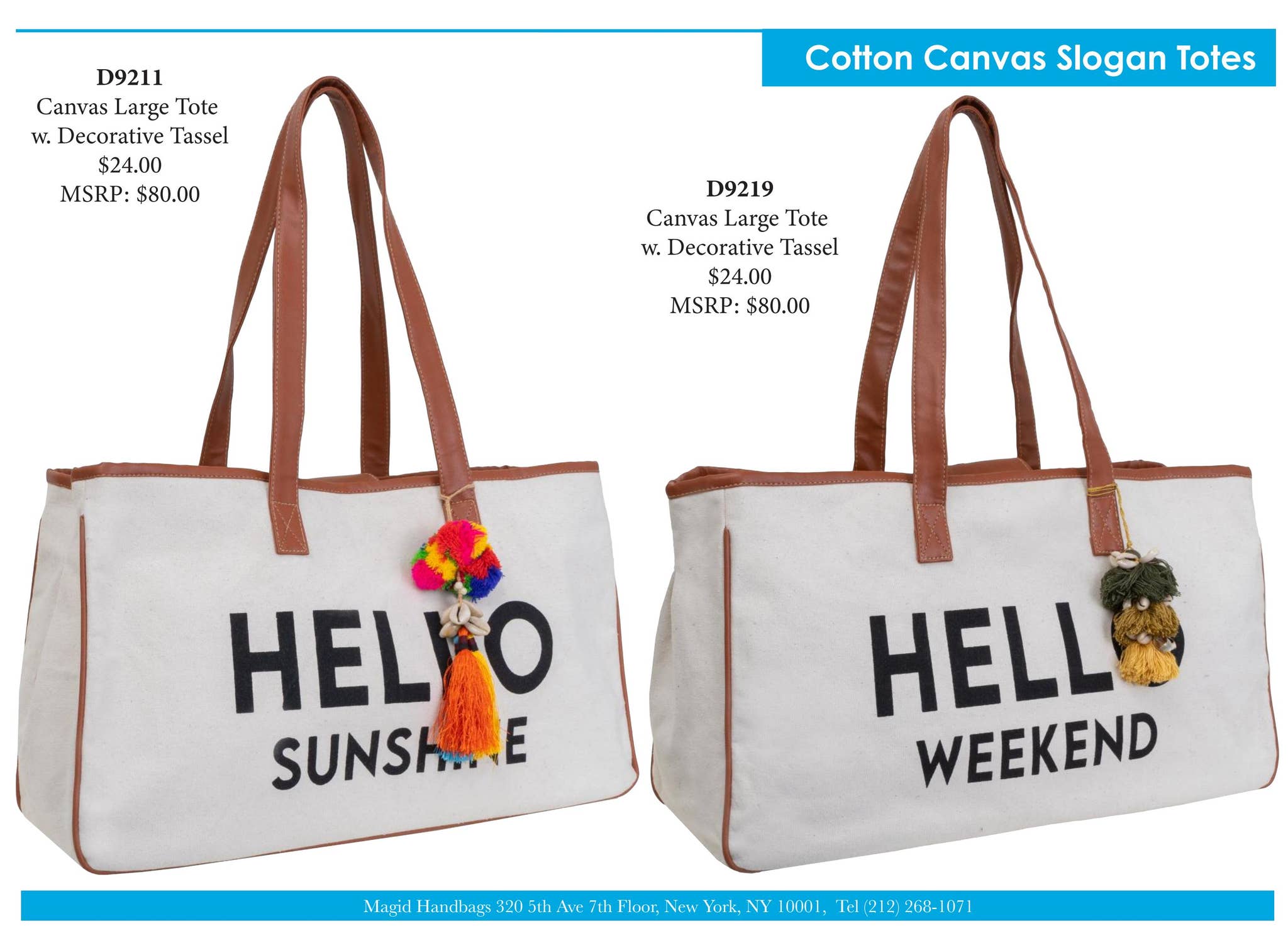 Magid Slogan Canvas Totes by The Link Companies - Issuu