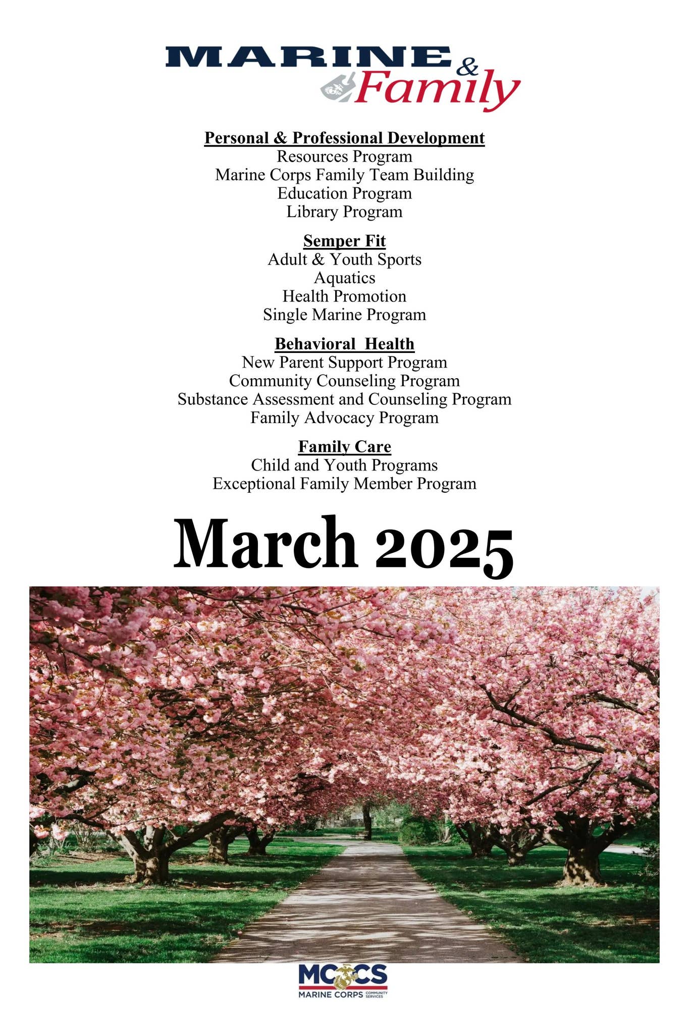 March 2025 - Calendar of Events by MCCS Okinawa - Issuu