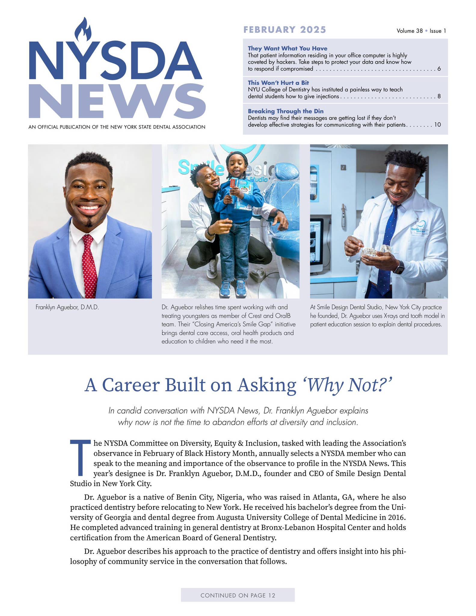 NYSDA News Feb 25 FINAL by New York State Dental Association - Issuu