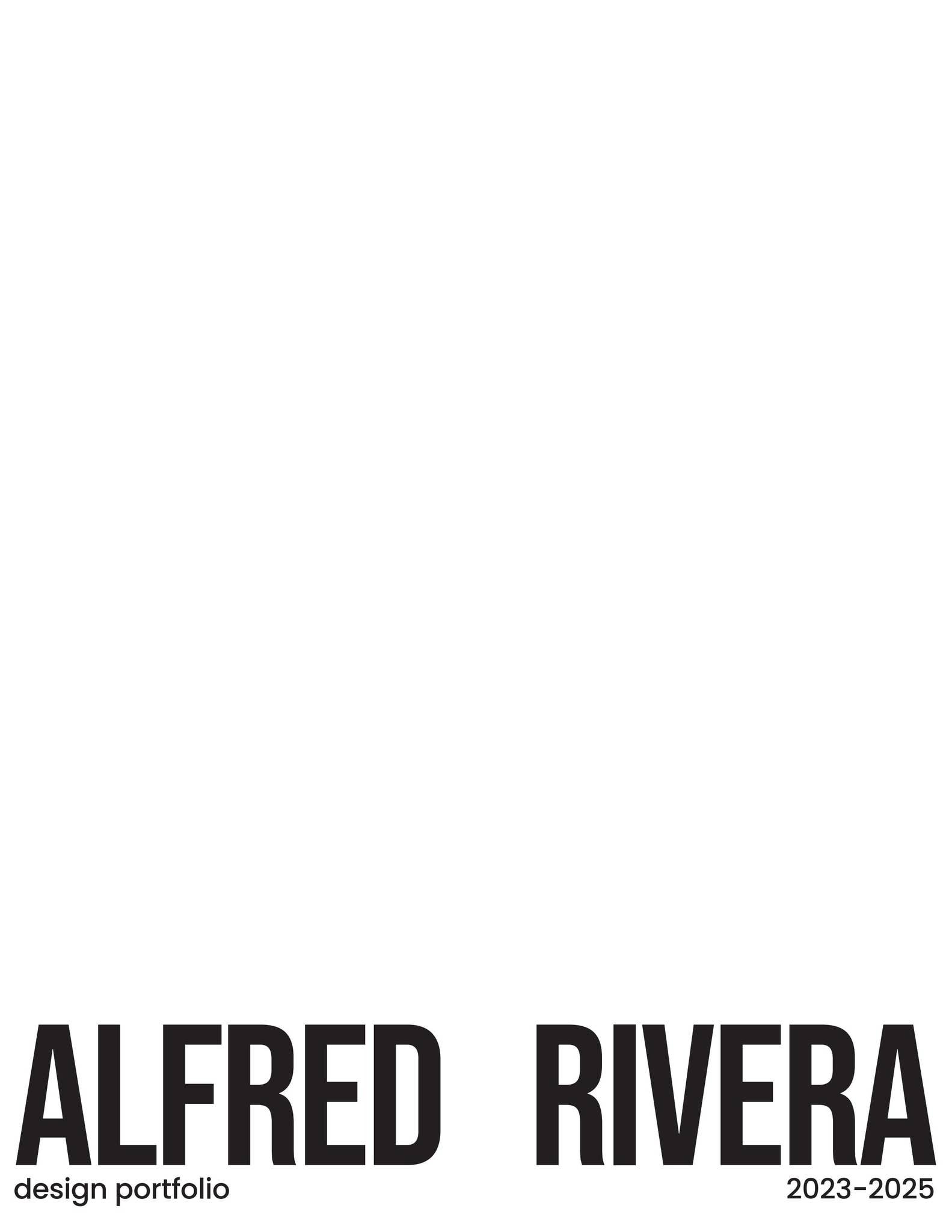 Alfred Rivera Portfolio by alfredxriv - Issuu