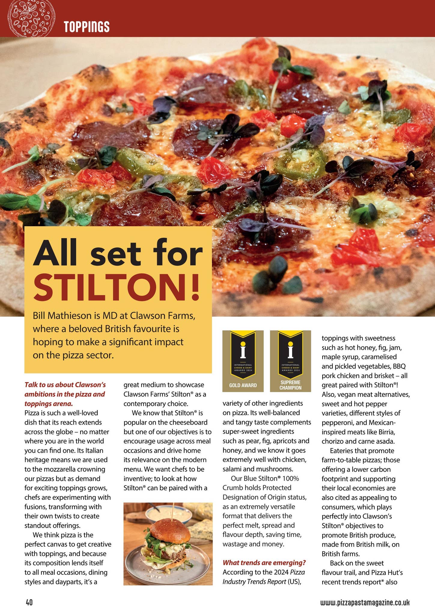 Pizza, Pasta & Italian Food Magazine - March 2025 - Issue 226 by J&M ...