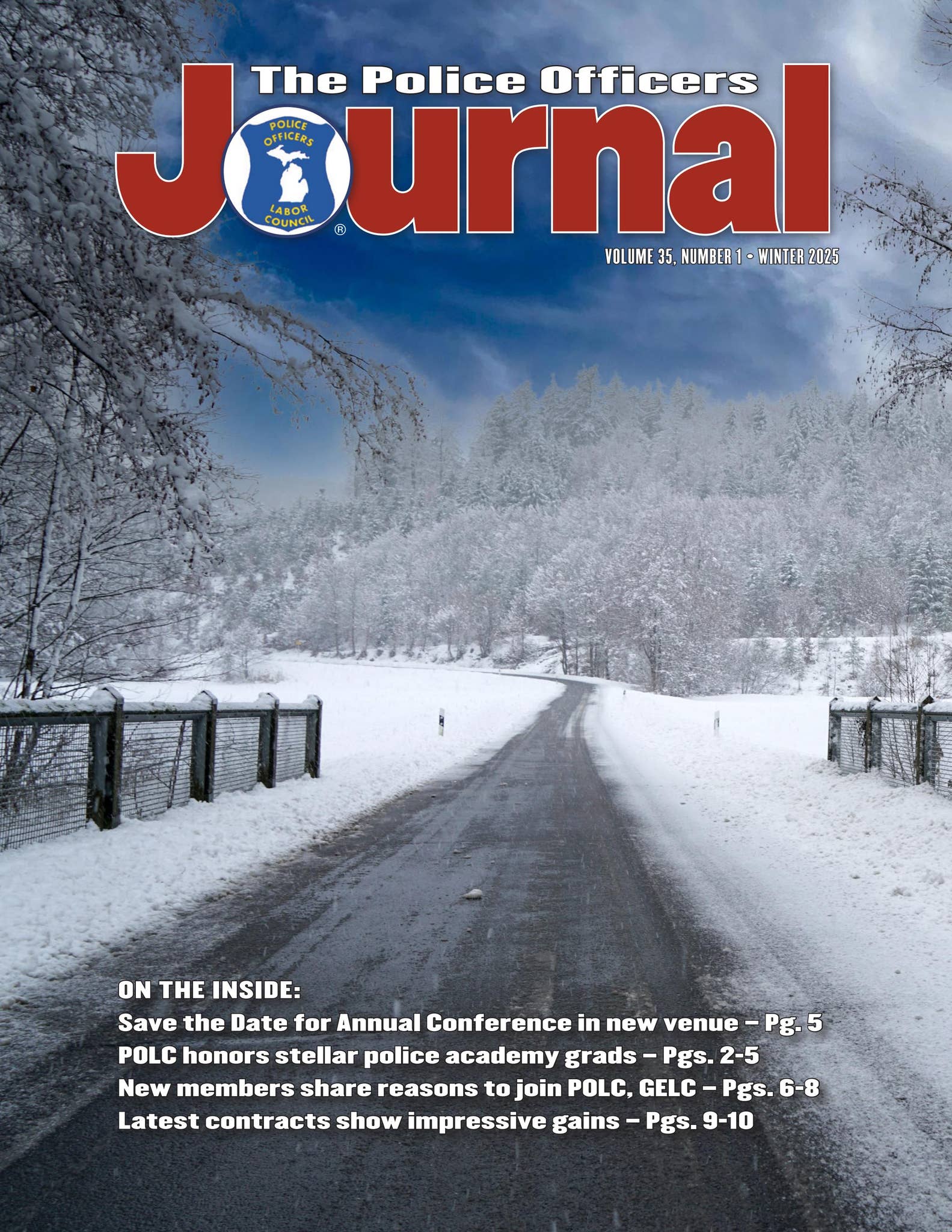 The Police Officers Journal | Winter 2025 by Mitchell Graphics - Issuu