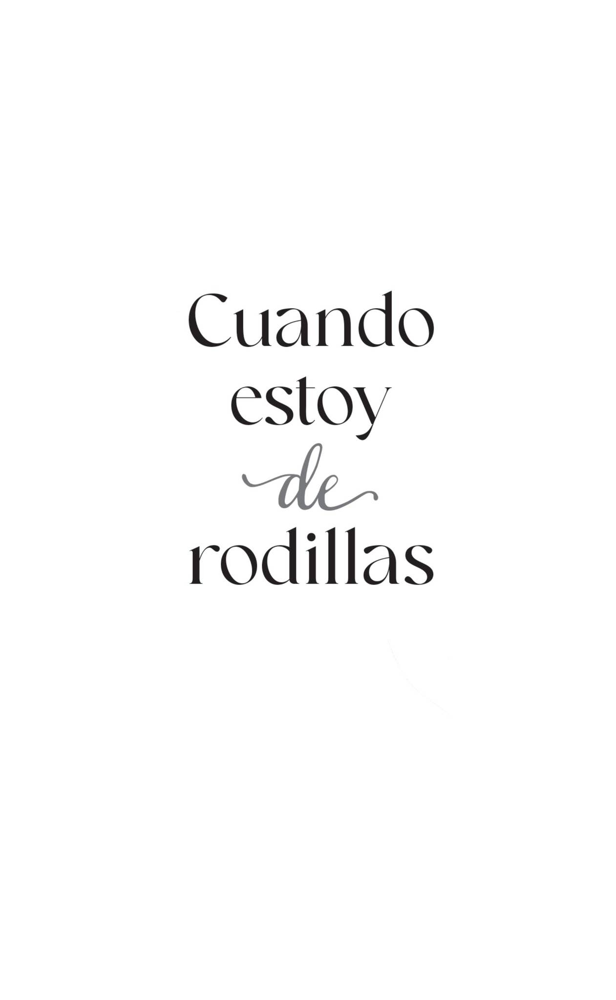Cuando estoy de rodillas (When I'm on My Knees Spanish Edition) by ...
