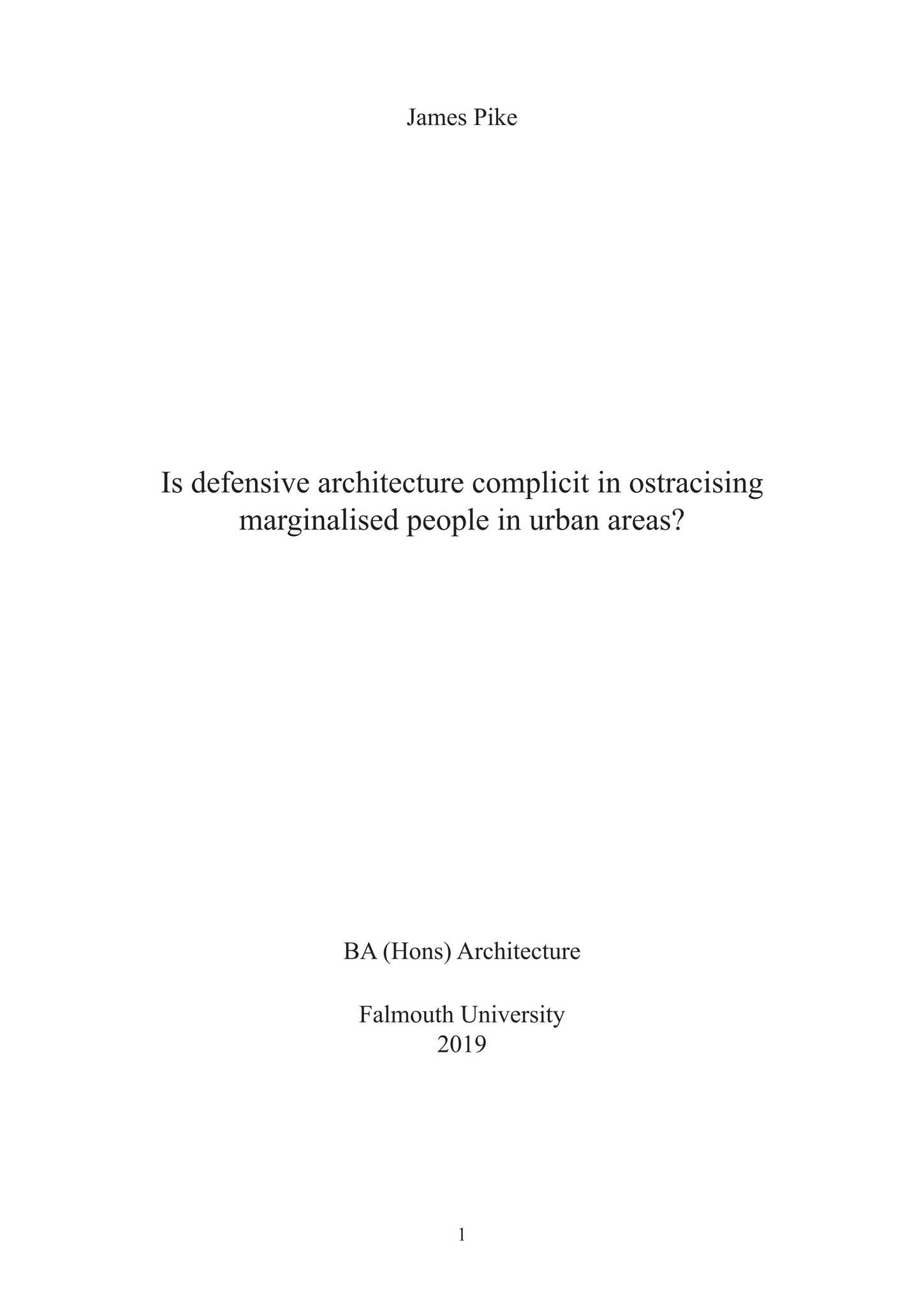 Architecture Dissertation by pikejames - Issuu
