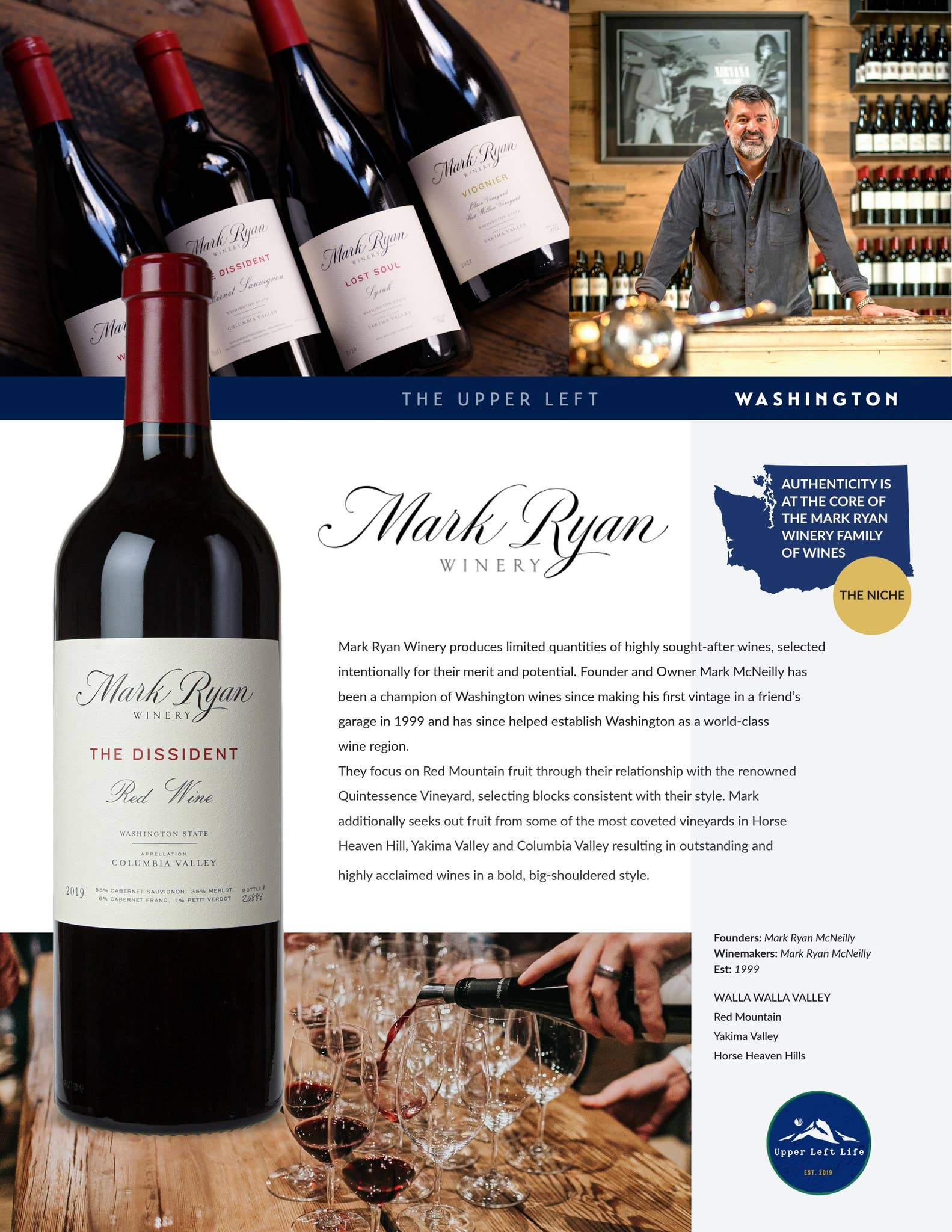Mark Ryan Winery · The Upper Left (Washington) · Winebow by Winebow - Issuu