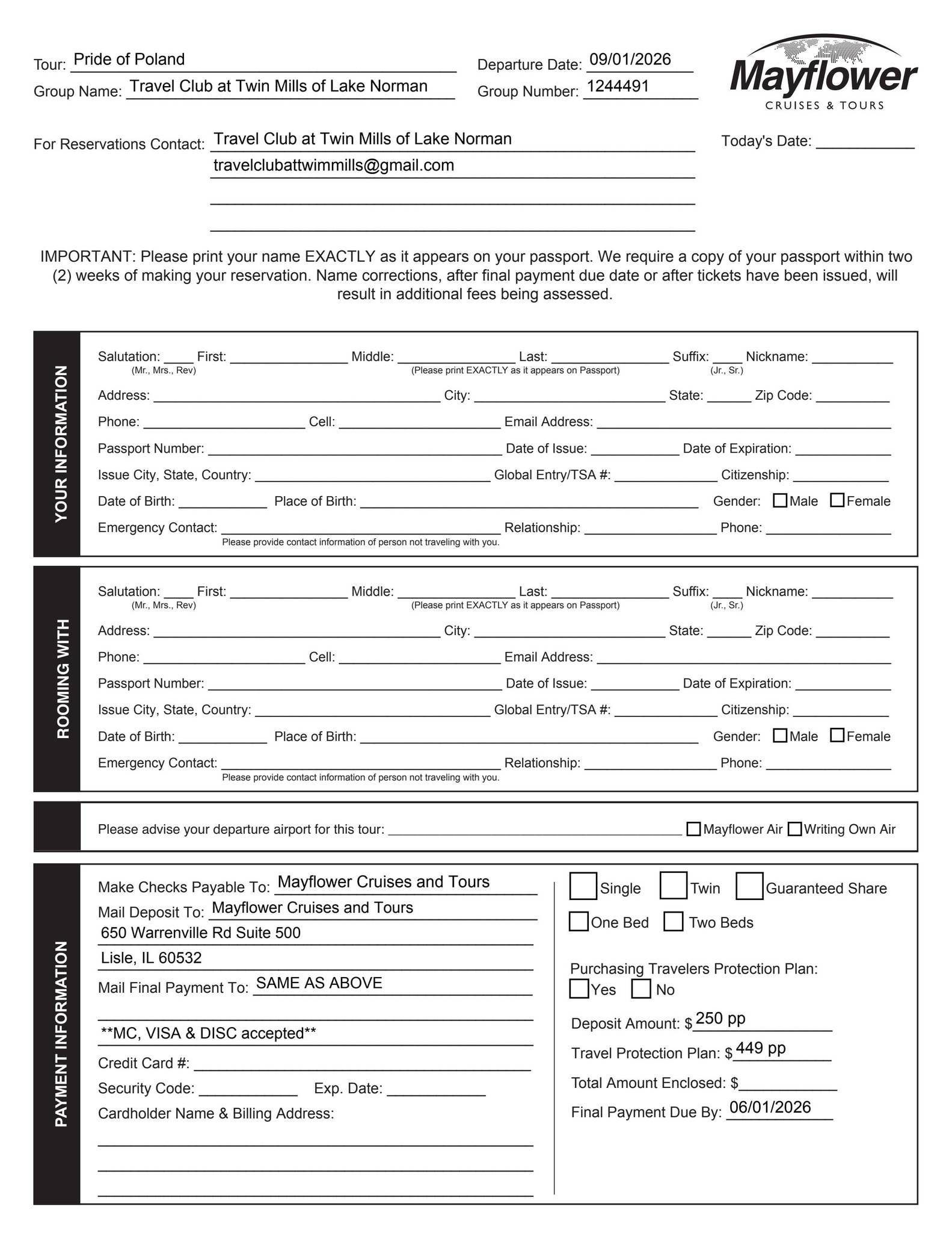 Reservation form - Poland 9.1.26 by Alan - Issuu
