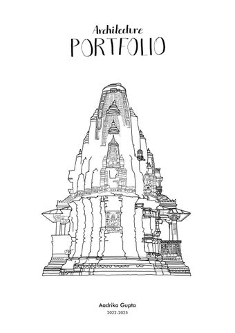 architecture portfollio_aadrika gupta by Aadrika Gupta - Issuu