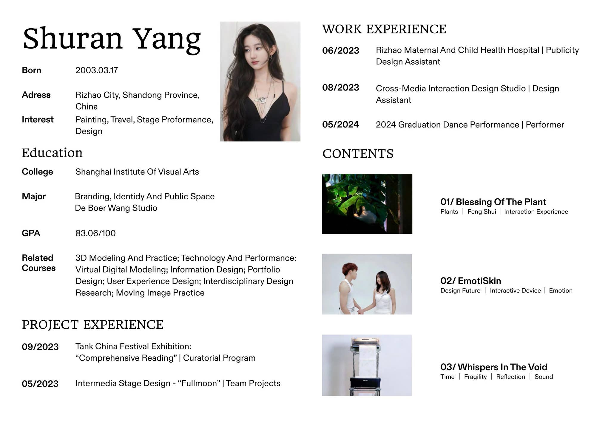 Shuran Yang_UCL_MArch Design for Performance and Interaction_Sample ...