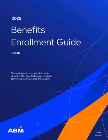 2025 Benefits Enrollment Guide - Basic by ABMbenefits - Issuu
