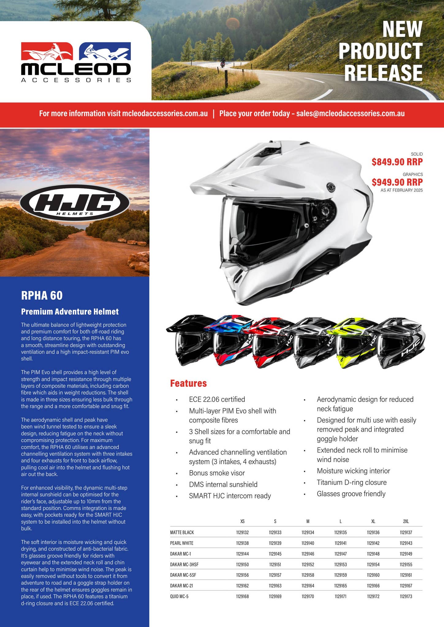 NPR - HJC - RPHA 60 by McLeod Accessories - Issuu