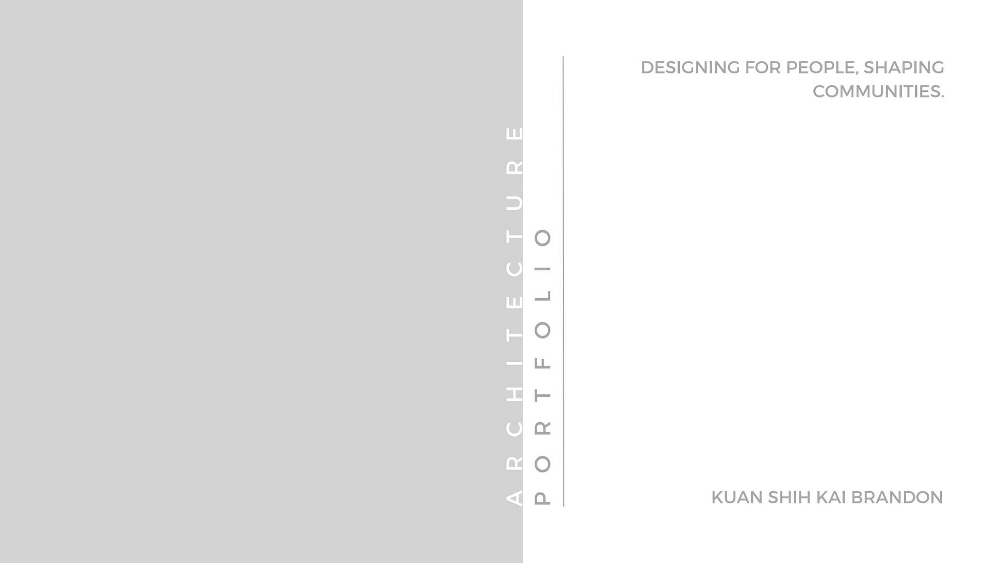Brandon Kuan_Portfolio_Architecture by K4ii - Issuu
