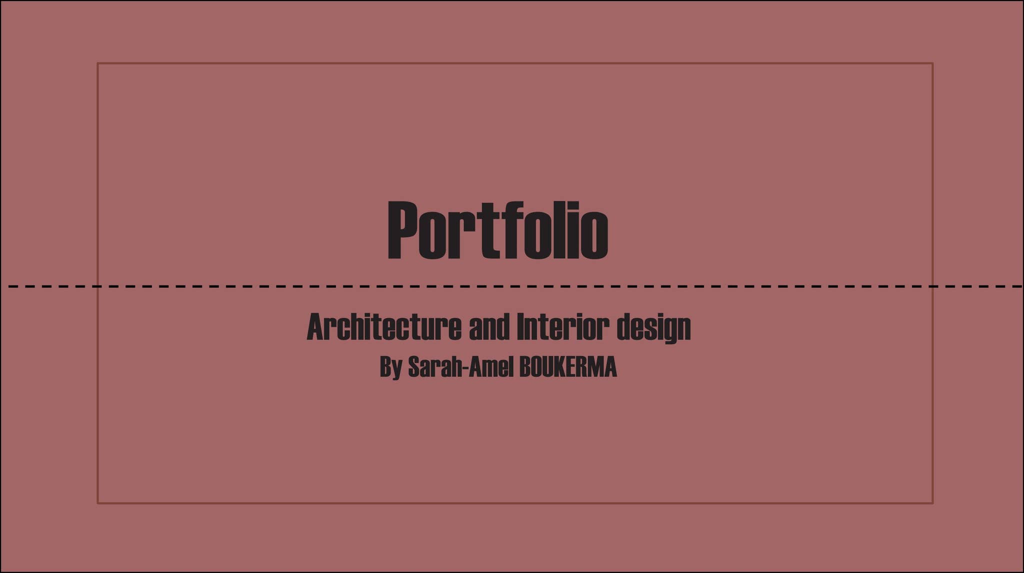 Sarah-Amel. B Portfolio -2025- by Sarah Amel Boukerma - Issuu