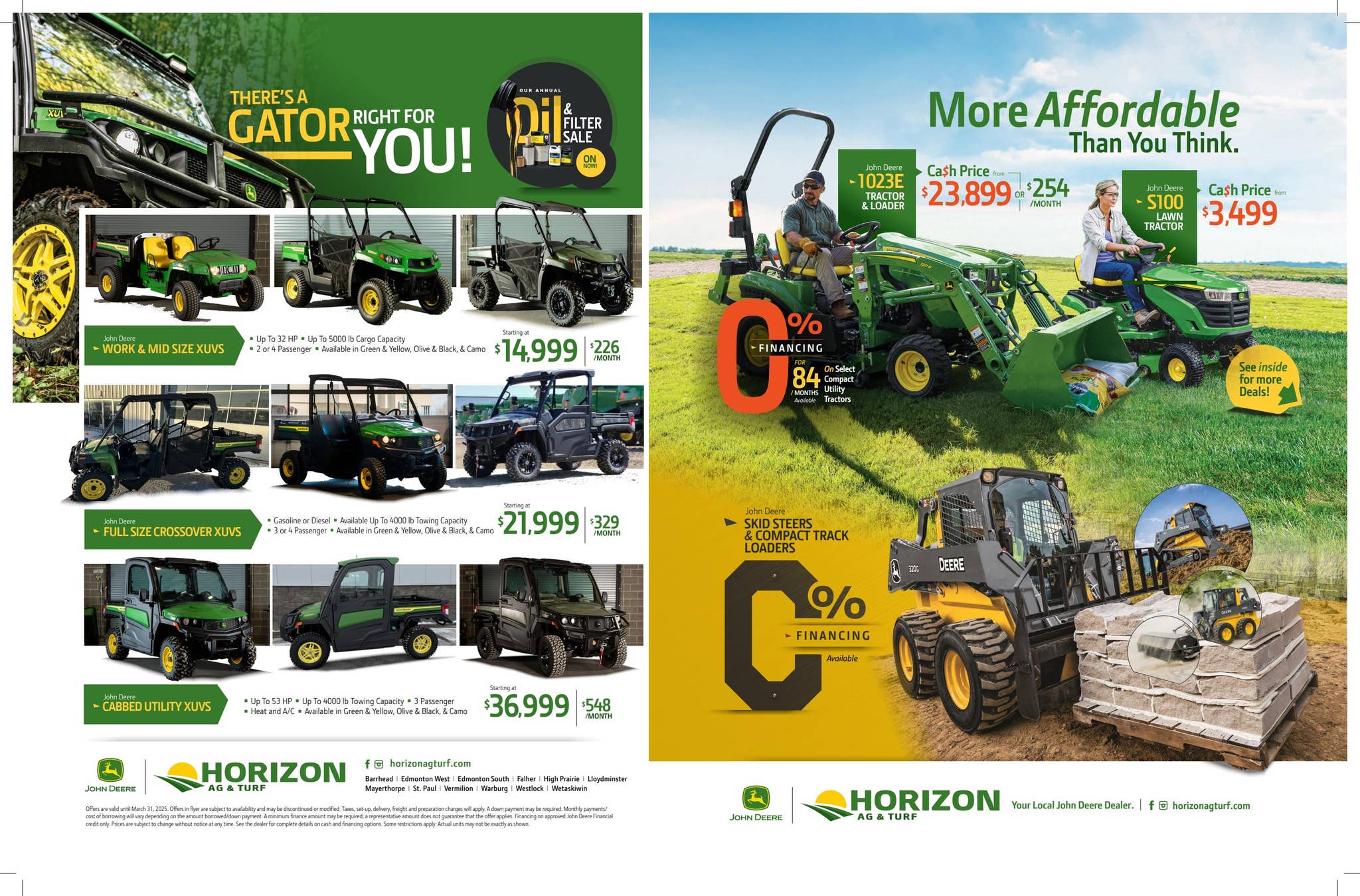 Horizon Ag & Turf March 2025 Flyer by Horizon Ag & Turf - Issuu