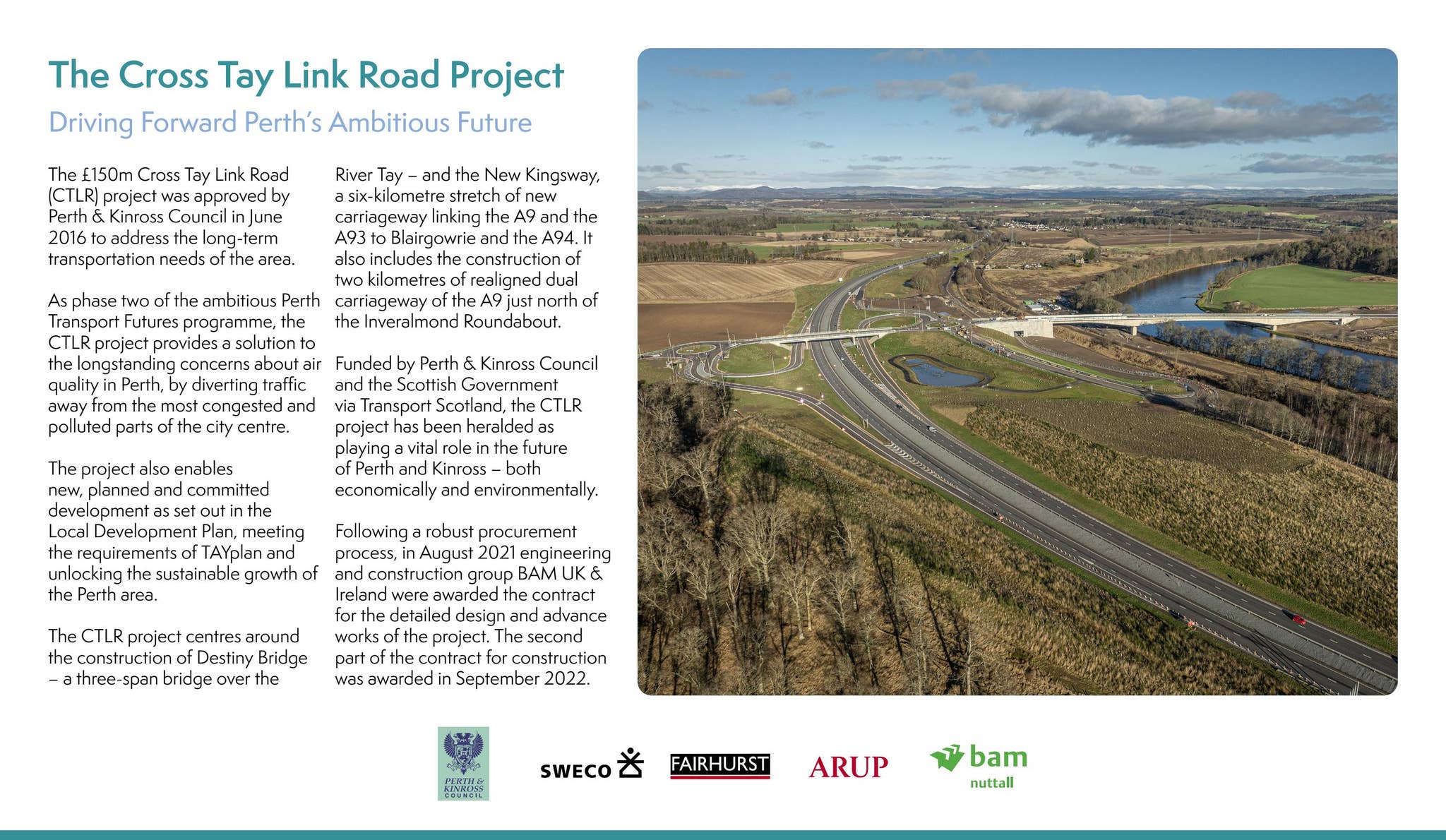 Cross Tay Link Road Project | Exhibition Boards by Invest in Perth - Issuu