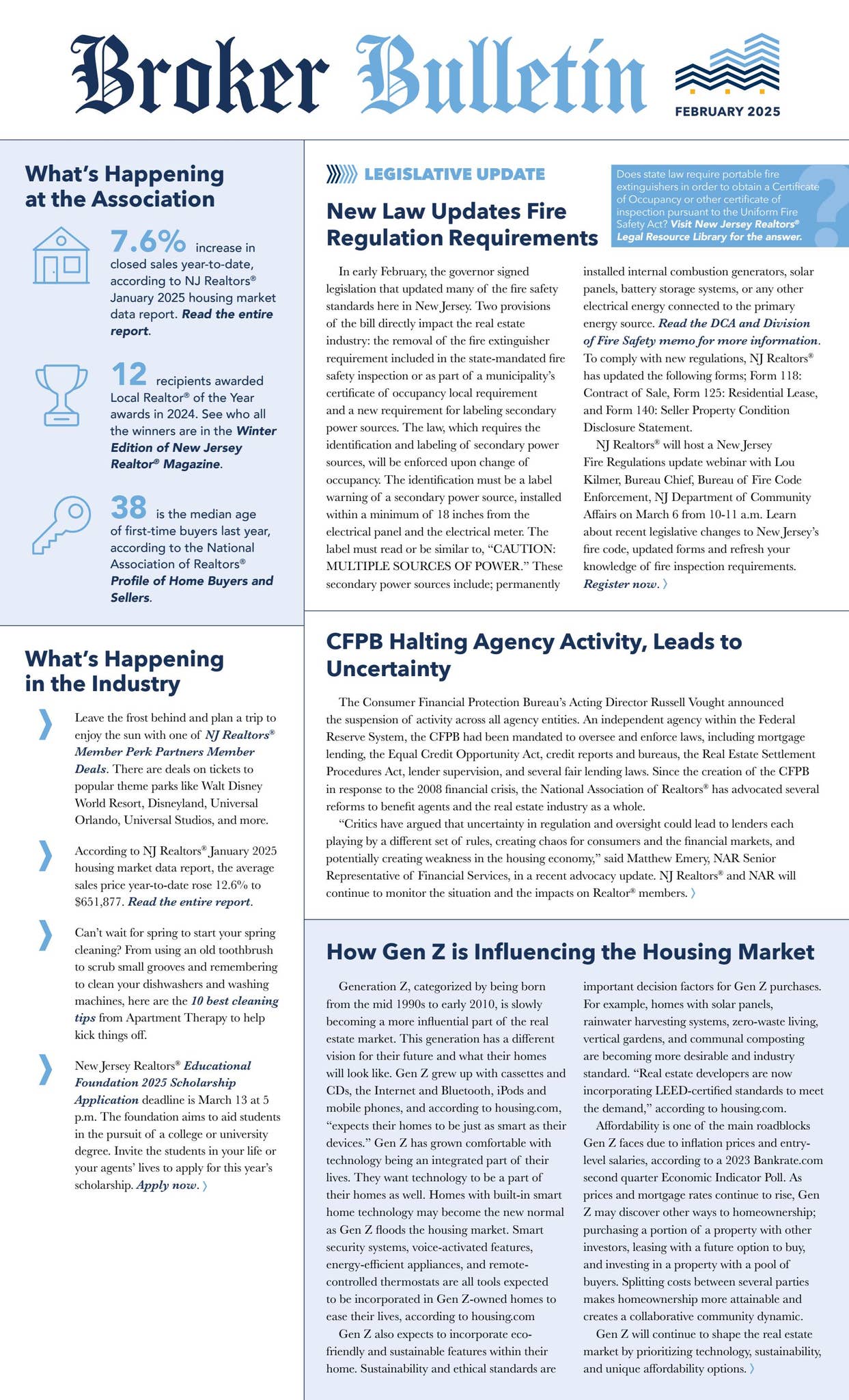 February Broker Bulletin by New Jersey Realtor® - Issuu