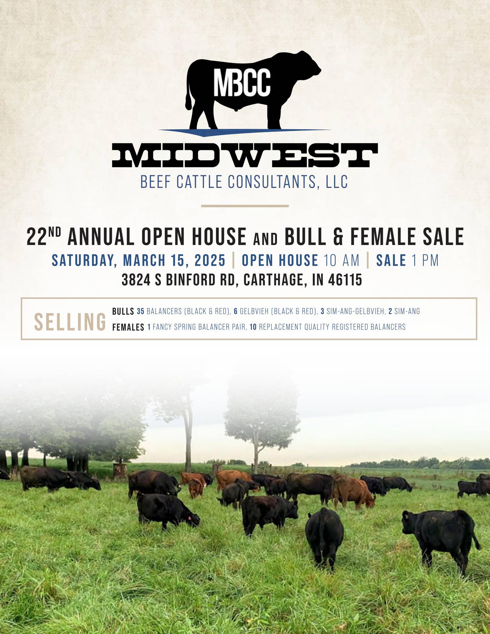 Midwest Beef Cattle Consultants 22nd Annual Open House and Bull and ...
