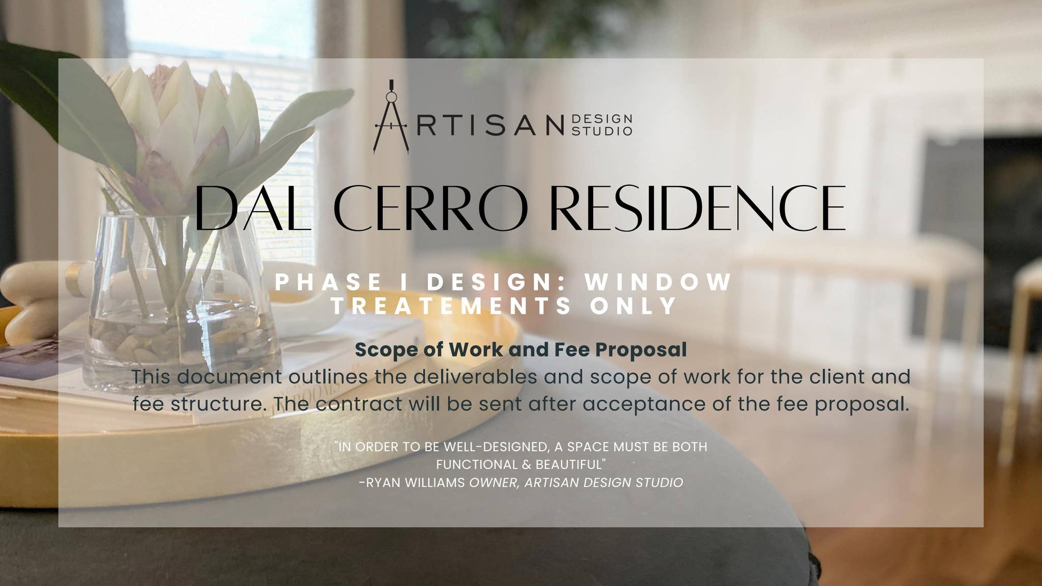 Dal Cerro Residence- Updated Phase I Artisan Design Studio Proposal by ArtisanDesignStudio - Issuu