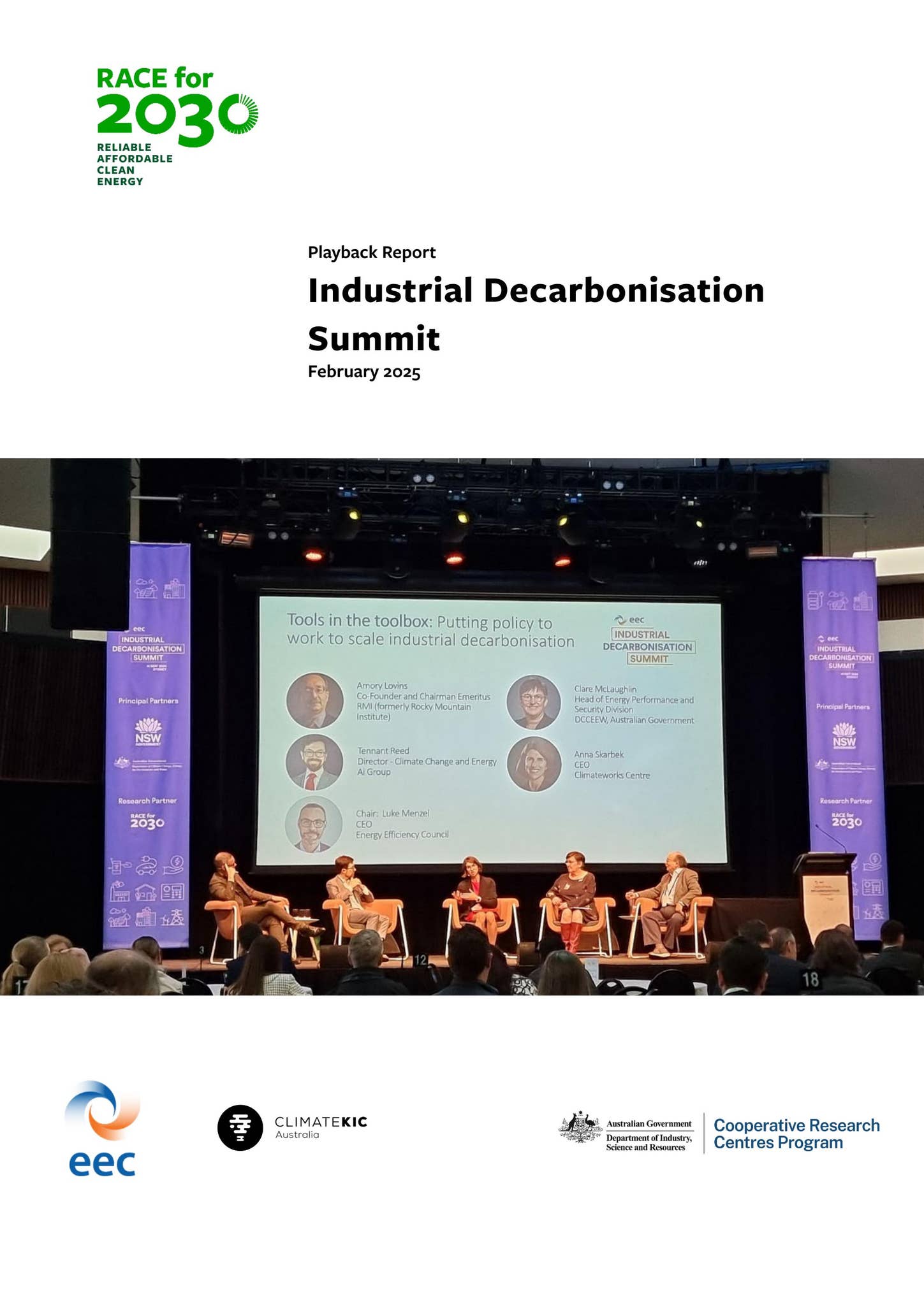 Playback Report Industrial Decarbonisation Summit by racefor2030 - Issuu