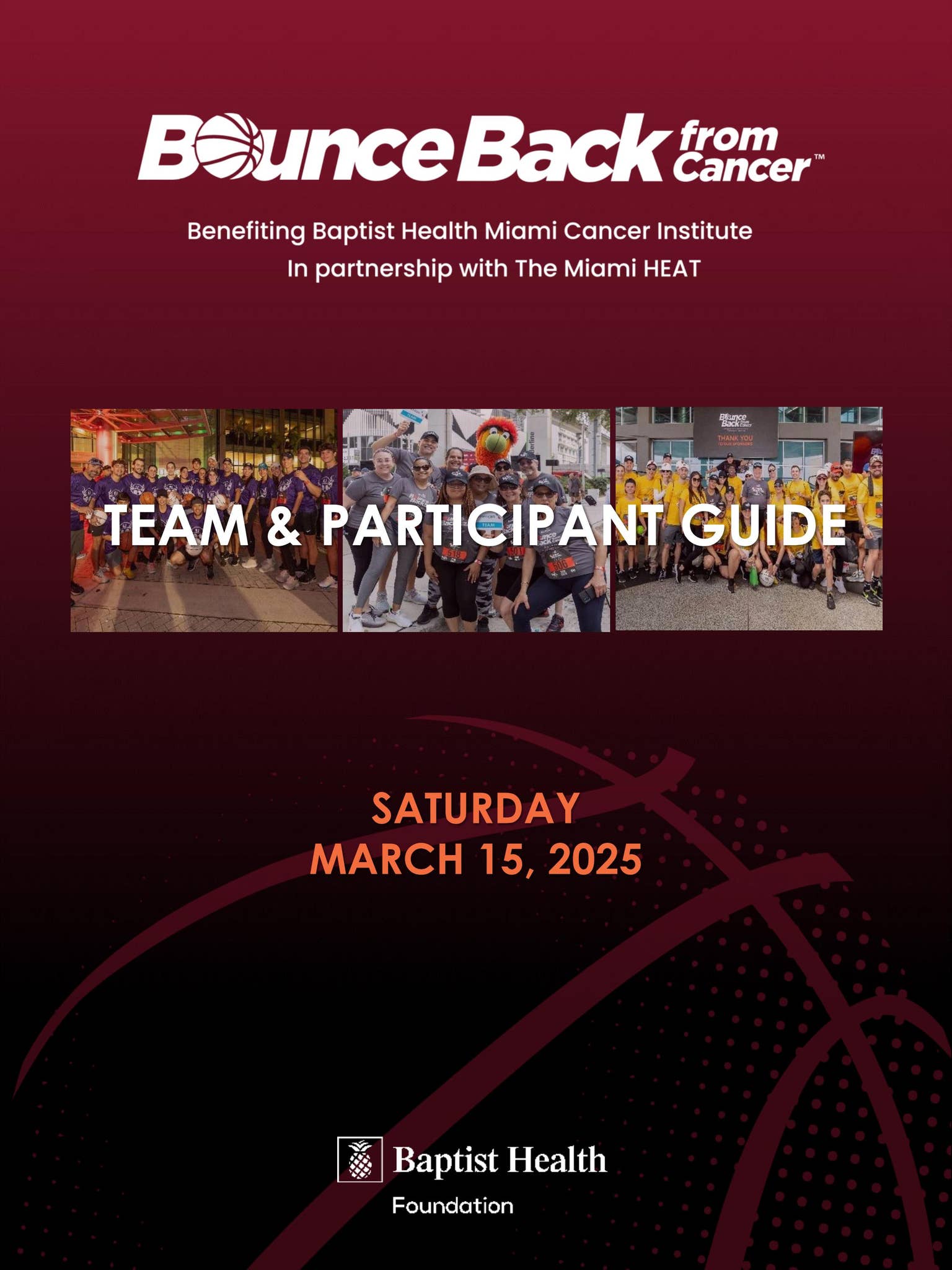 2025 Bounce Back from Cancer™ Teams & Participant Guide by Baptist ...