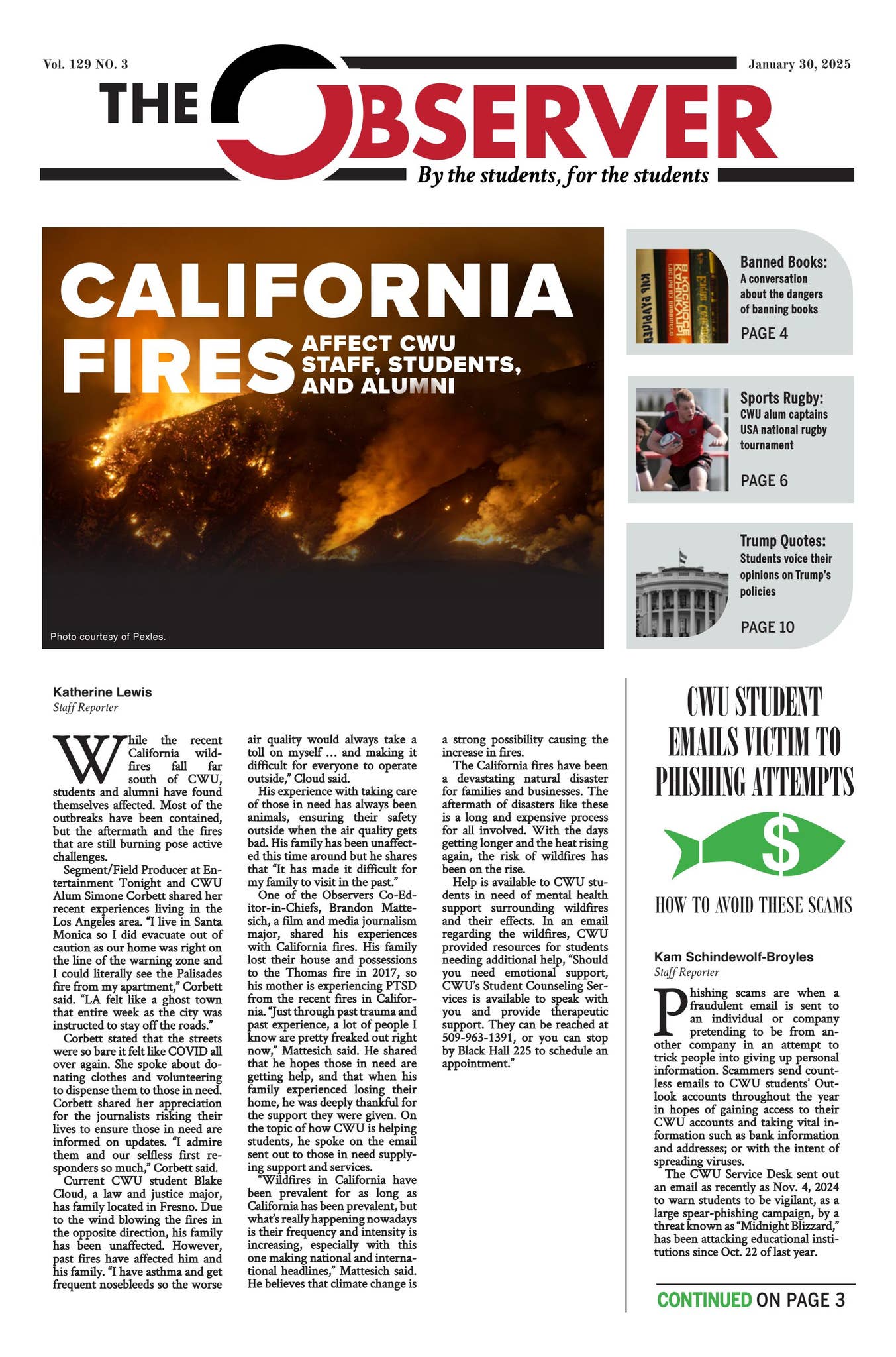 The Observer, Winter 2025 – Issue3 by CWU Observer - Issuu