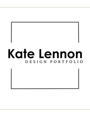 Kate Lennon_Spring 2025 Portfolio by katejlennon - Issuu