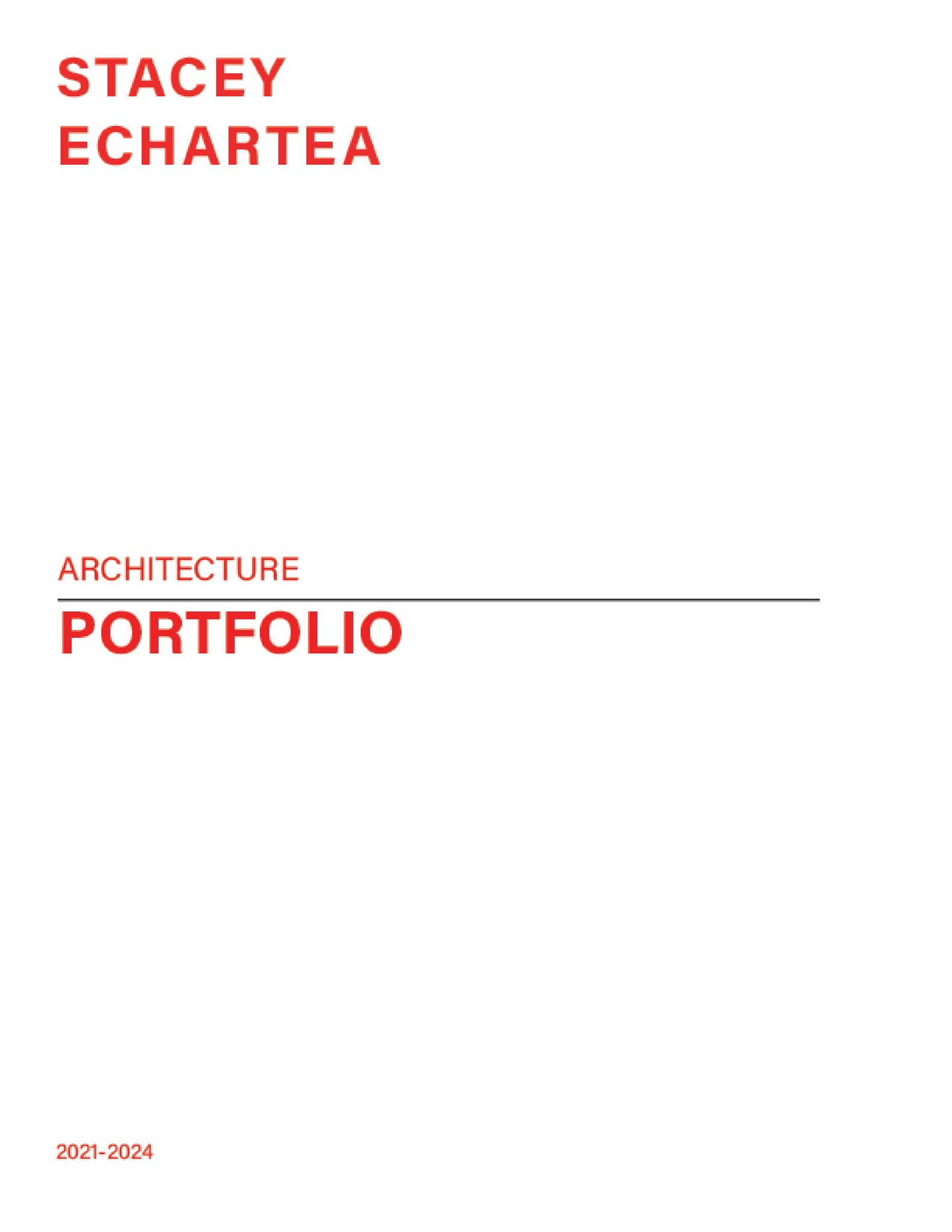 STACEY ECHARTEA PORTFOLIO 2025 by Staceyechartea - Issuu
