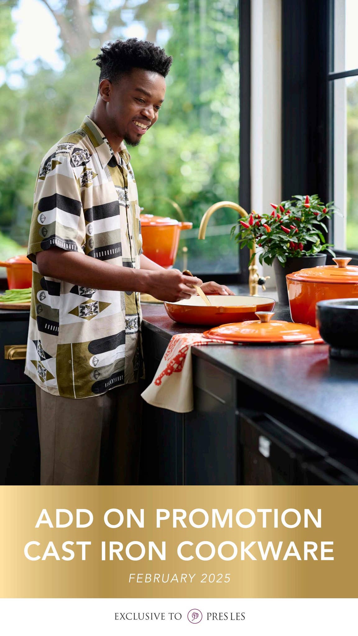 Pres Les | February 2025 - Cast Iron Cookware Add On Promotion by ...