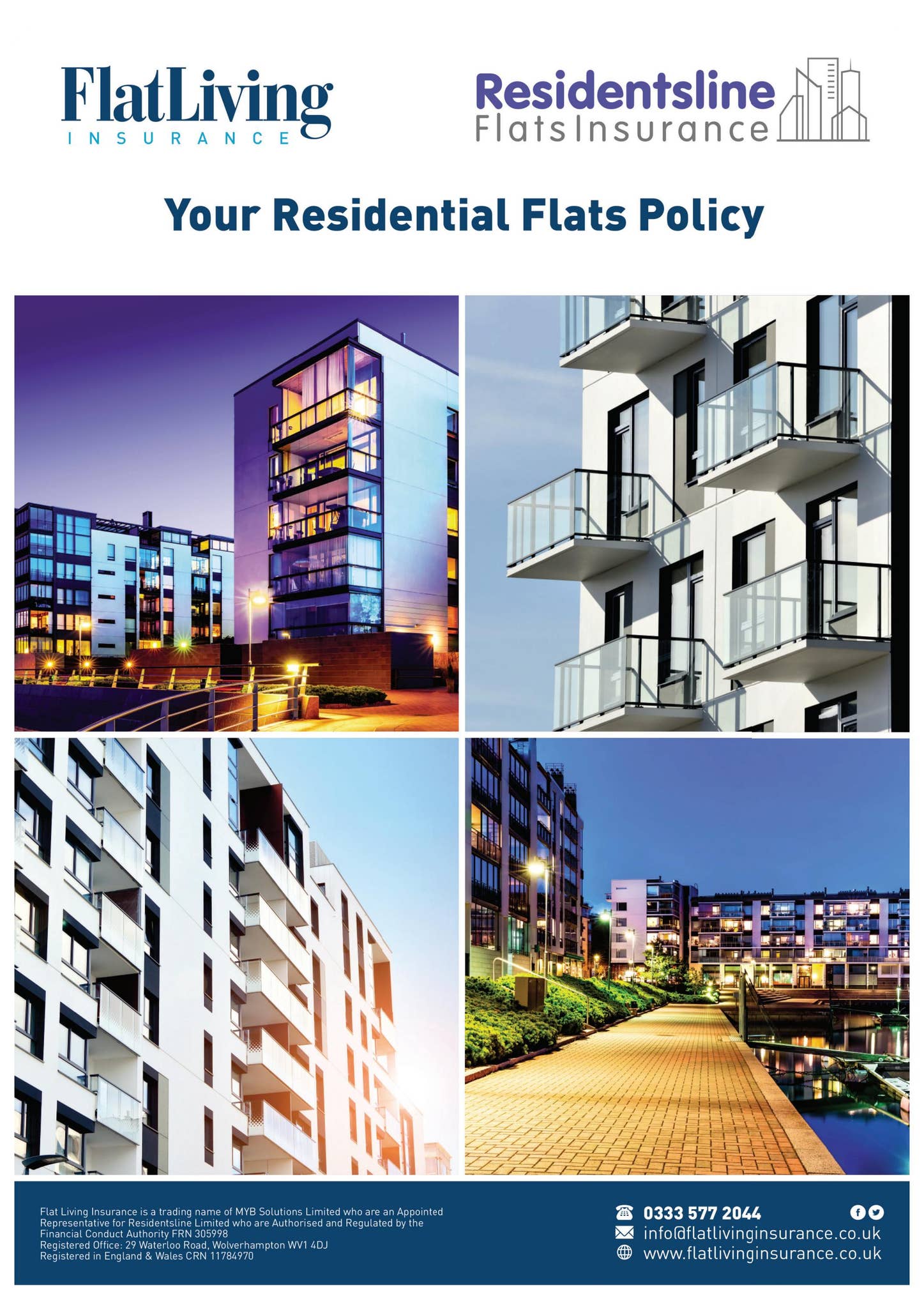 FLI RSA UKC05581 Residentsline Flat Living Policy Wording by ...