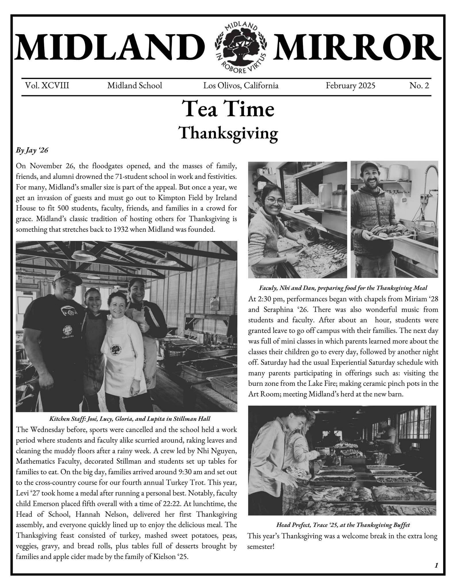 Midland Mirror - February 2025 by Midland School - Issuu