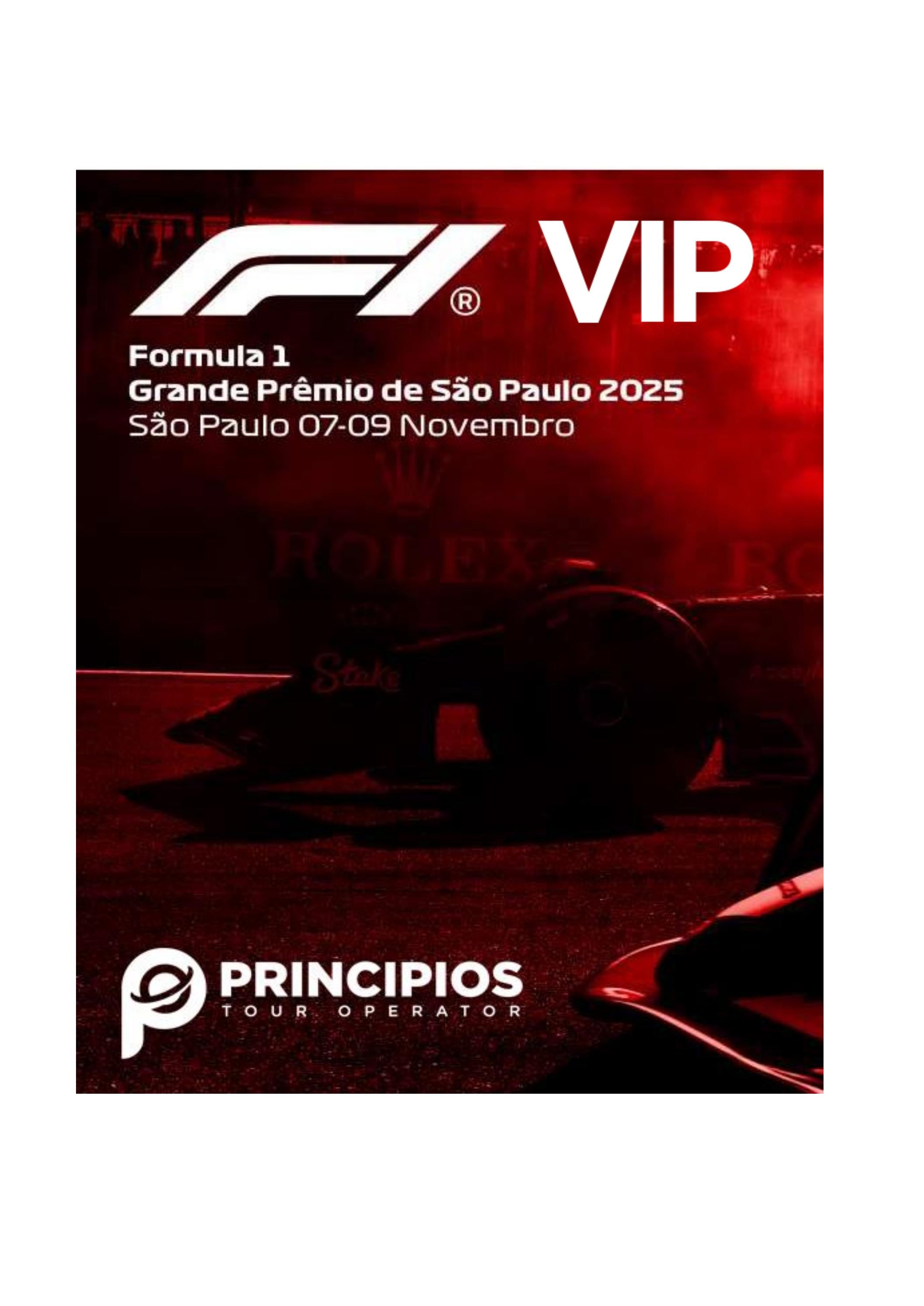 Programas Formula 1 - VIP by Principios Tour Operator - Issuu