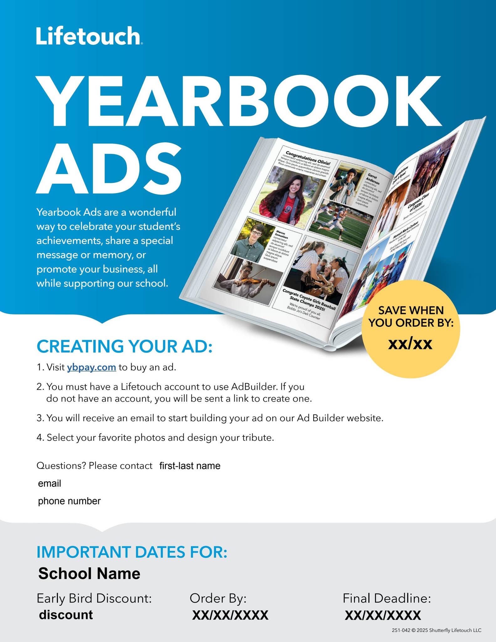 Ads Flyer English Early Bird by Lifetouch - Issuu
