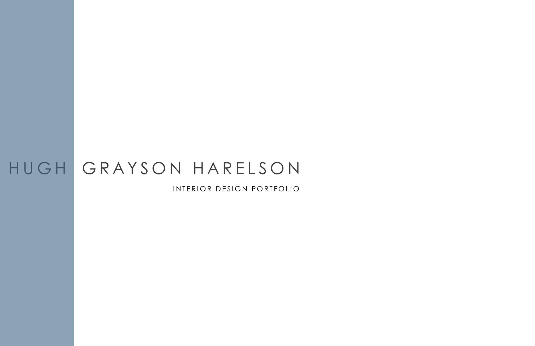 Grayson Harelson Design Portfolio by Hugh Harelson - Issuu