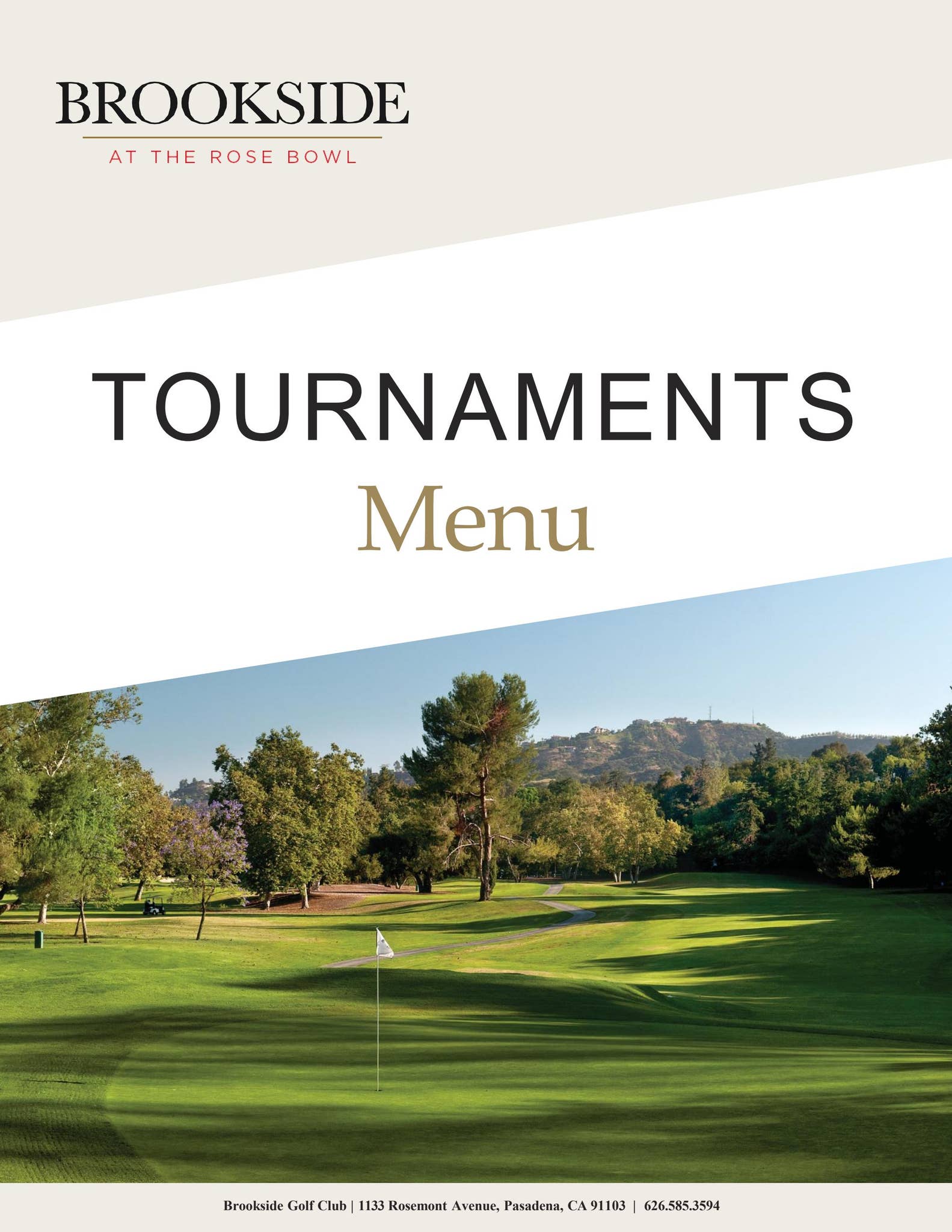 Current Brookside Golf Tournament Menu by BroosksideGolfClub - Issuu