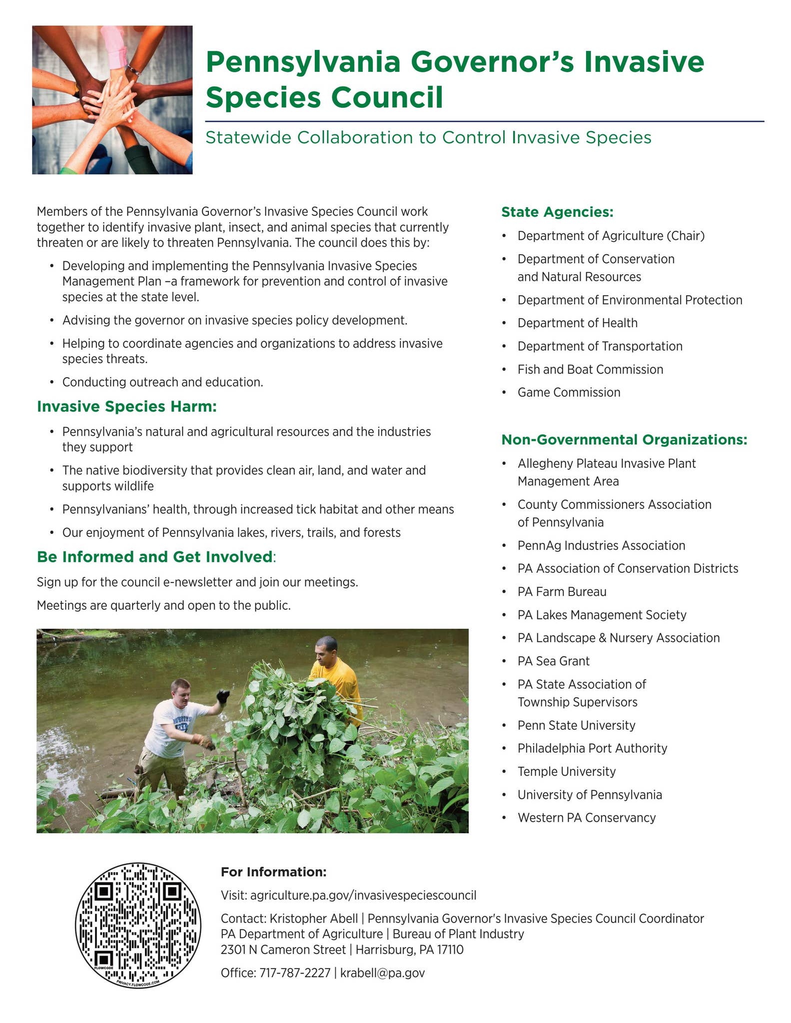 Pennsylvania Governor’s Invasive Species Council/PRISM Factsheet by ...