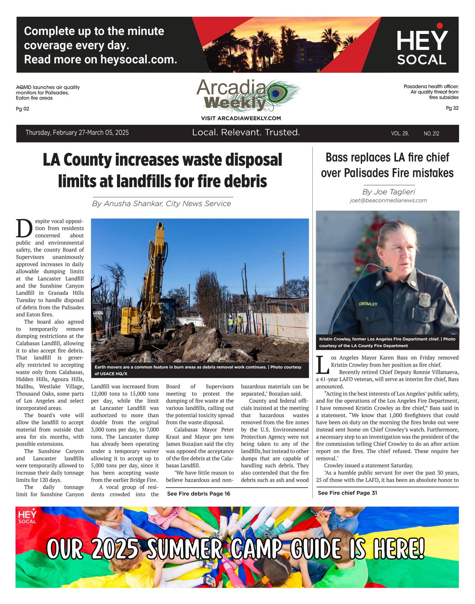 Arcadia Weekly_2/27/2025 by Beacon Media News - Issuu