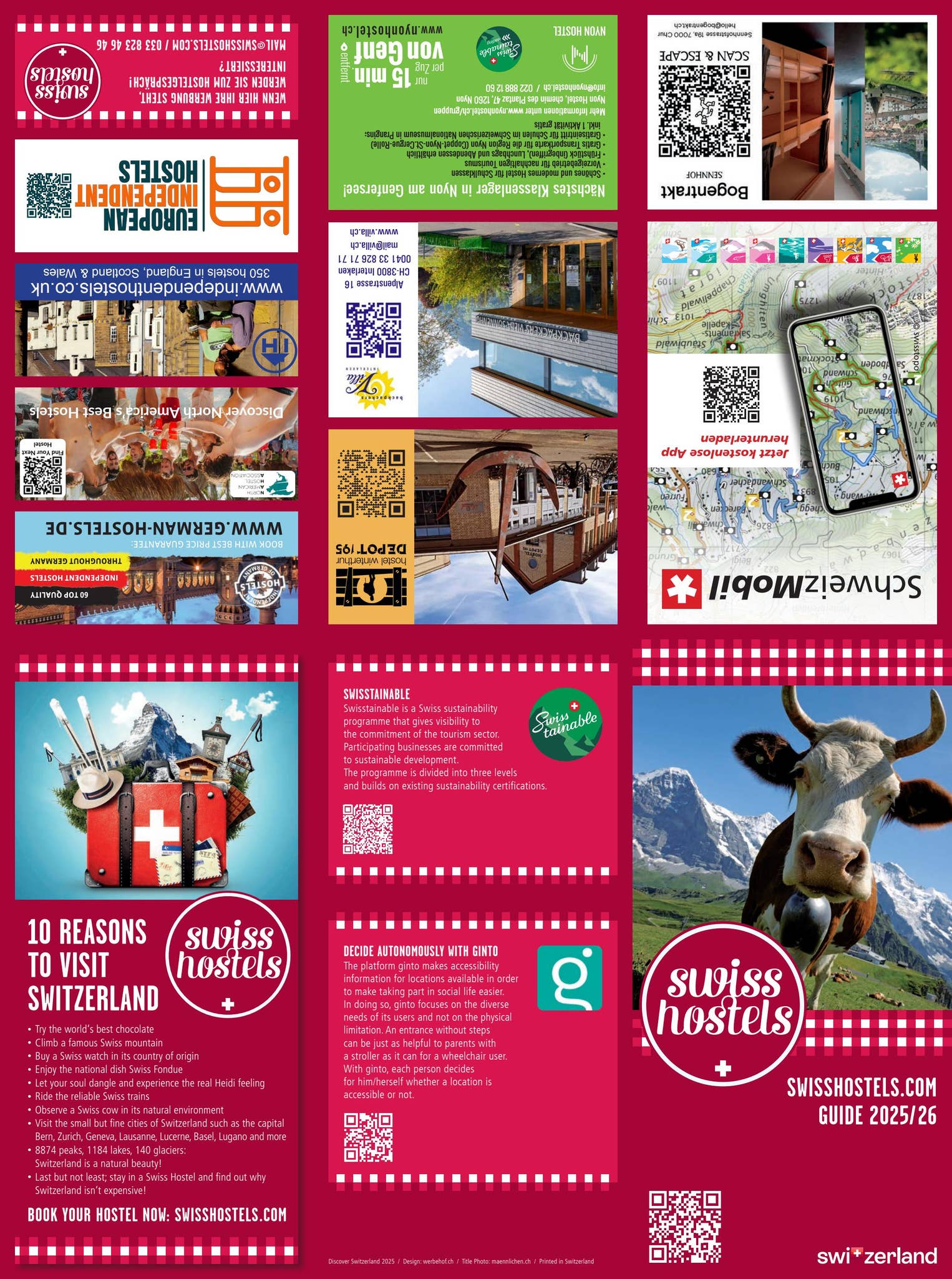 Swiss Hostels Guide 2025 by Switzerland Tourism - Issuu