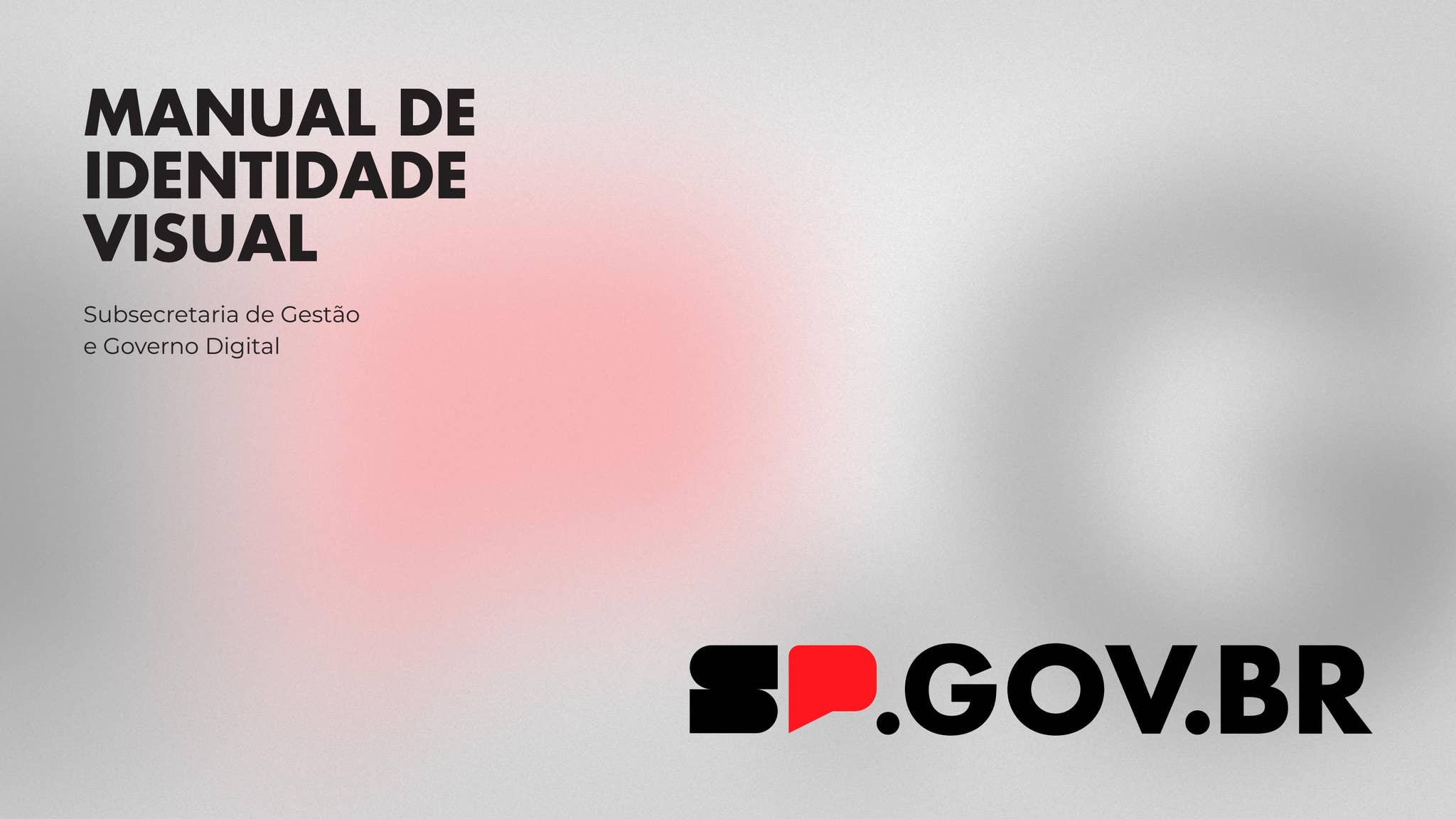 Manual de identidade visual - Subsecretaria de Gestão e Governo Digital ...