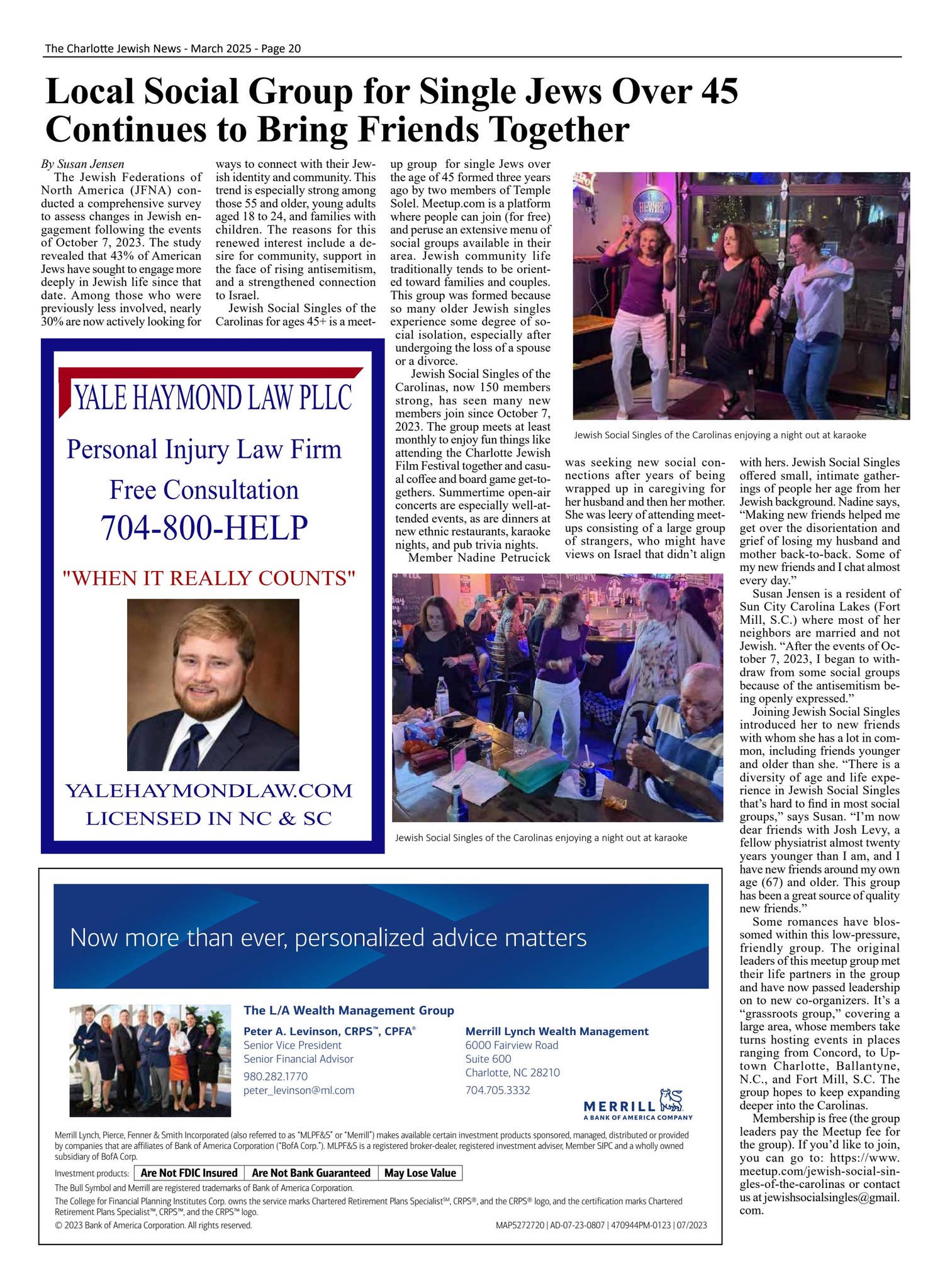 Charlotte Jewish News March 2025 by The Charlotte Jewish News - Issuu