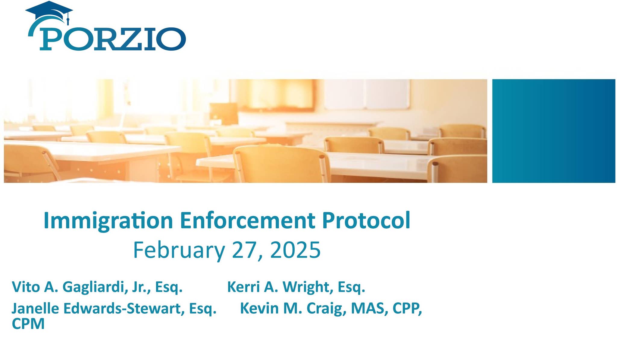 Immigration Enforcement Protocol by Porzio Marketing - Issuu