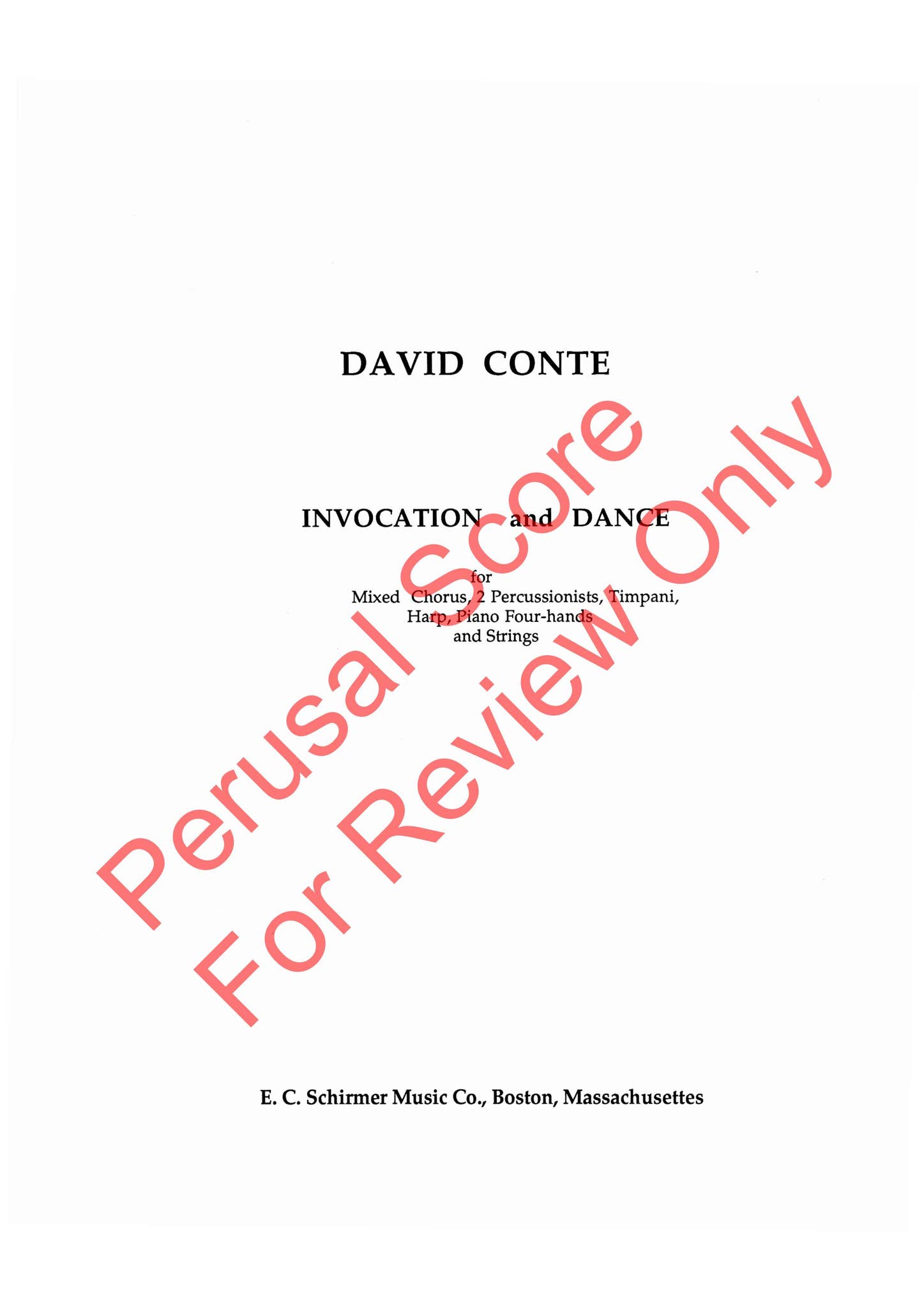 Dance from Invocation and Dance vs. 1 by ECS Publishing Group - Issuu