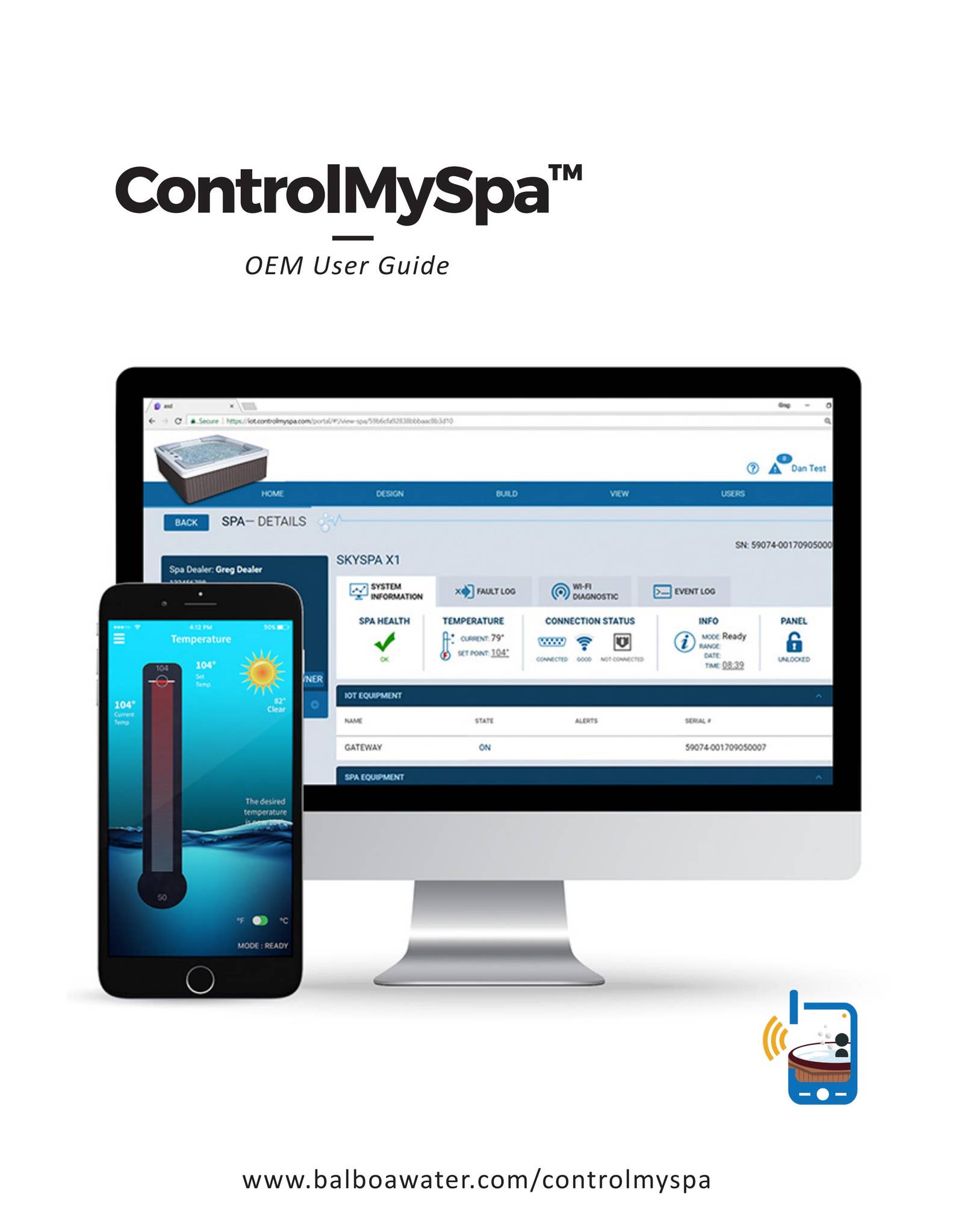 Balboa CMS Control My Spa Manual by Hot Tub Suppliers - Issuu
