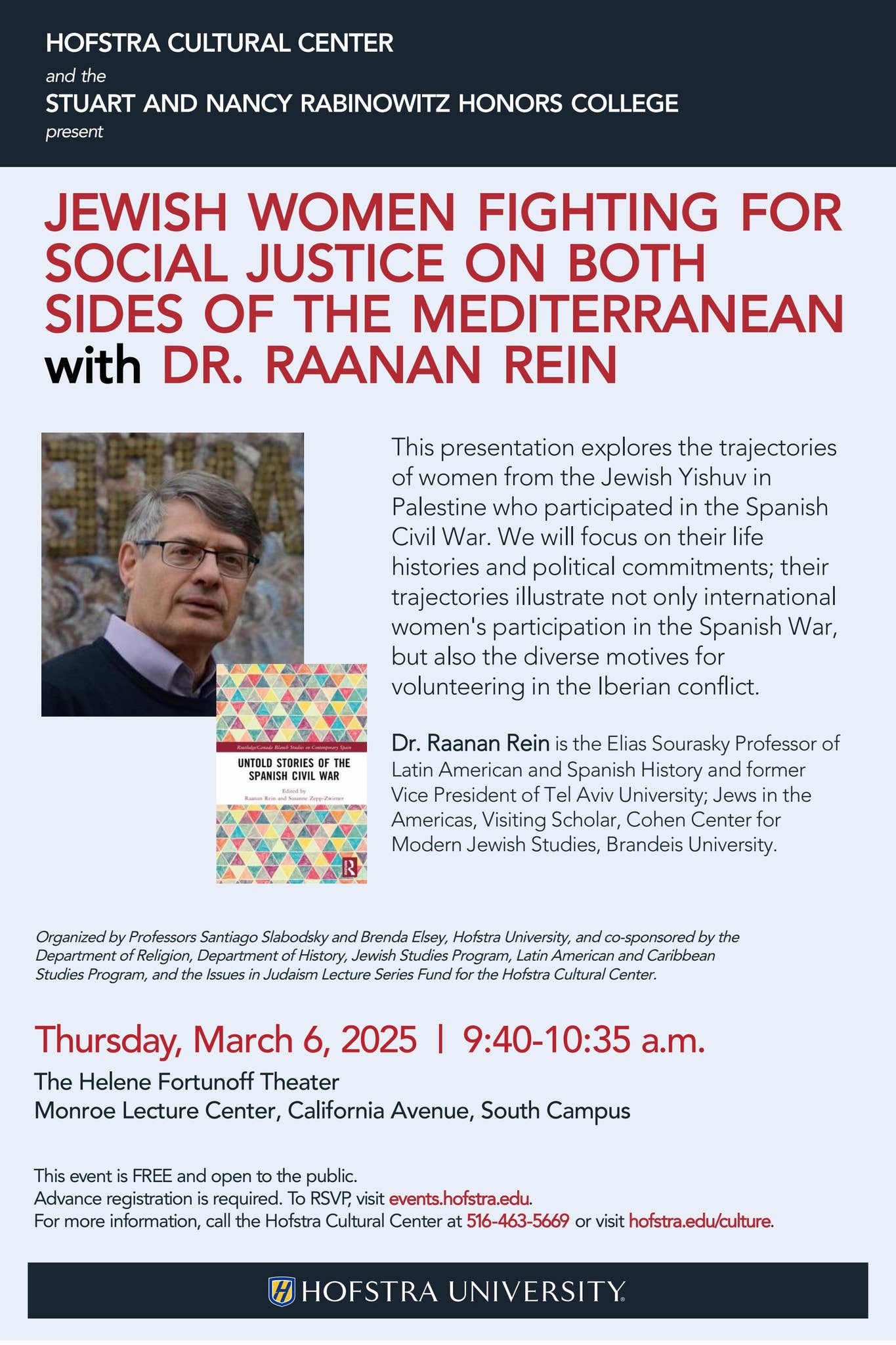 Jewish Women Fighting for Social Justice with Raanan Rein by Hofstra ...